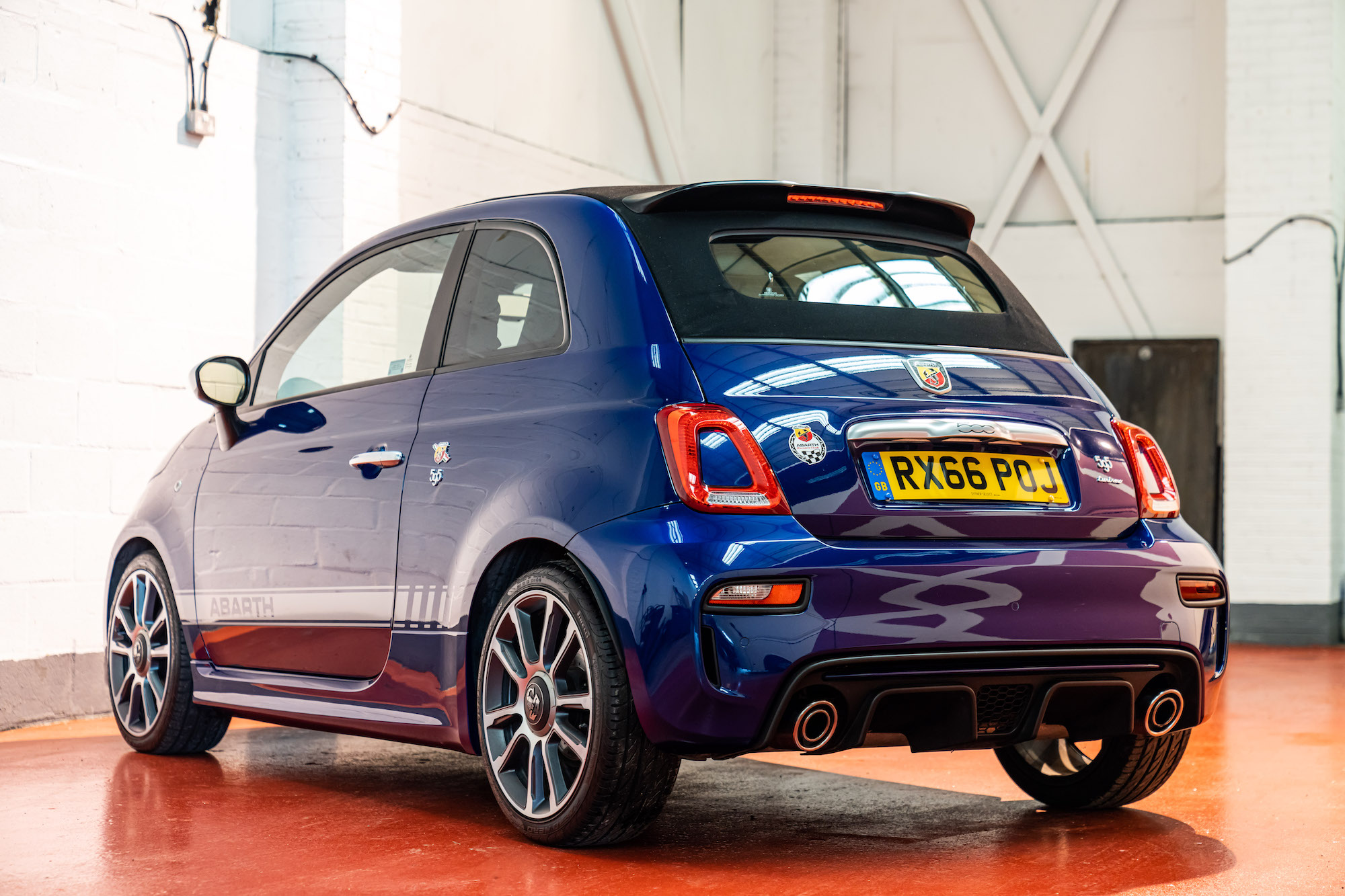 2016 ABARTH 595 TURISMO CONVERTIBLE - 7,791 MILES