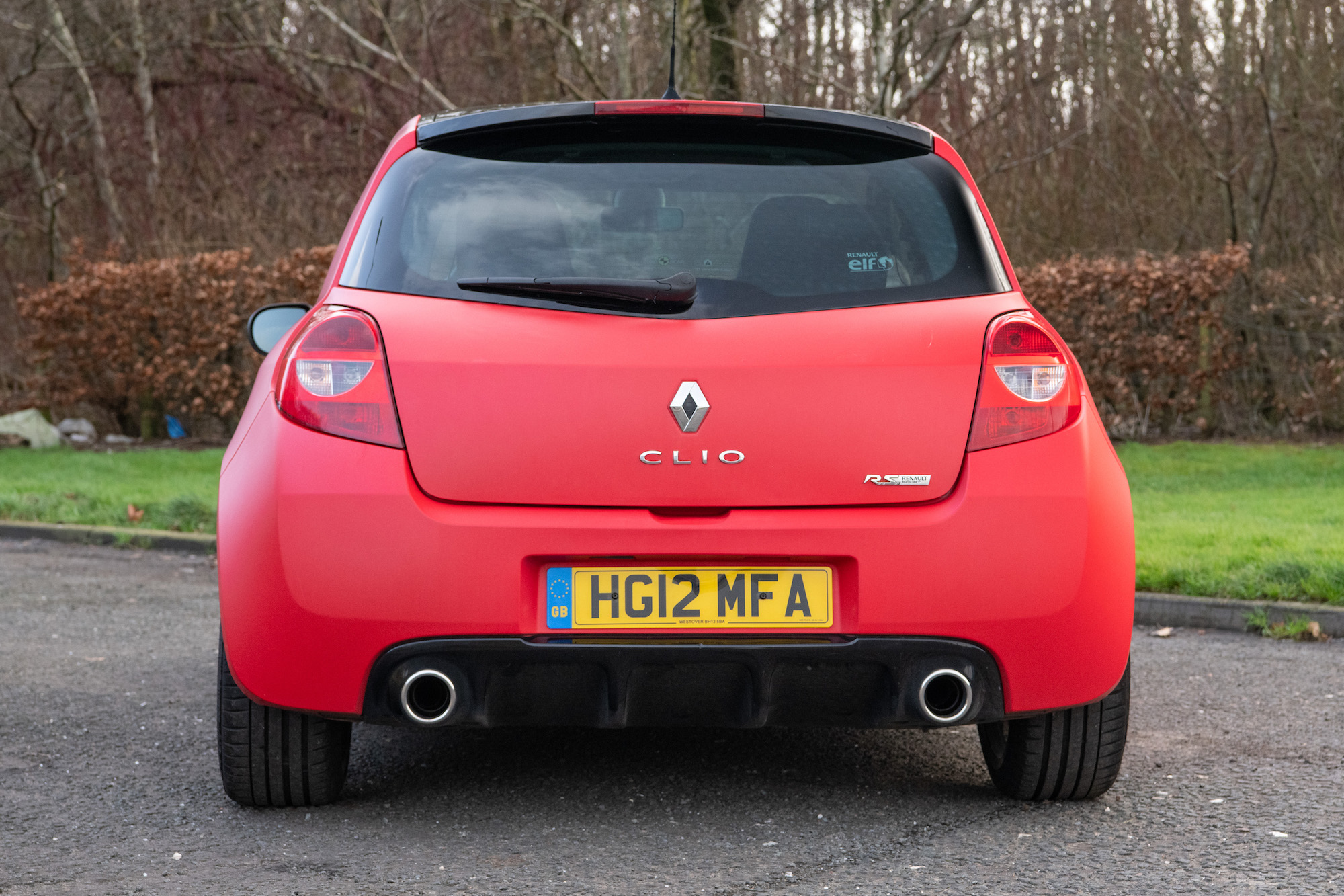 2012 RENAULTSPORT CLIO 200 RAIDER