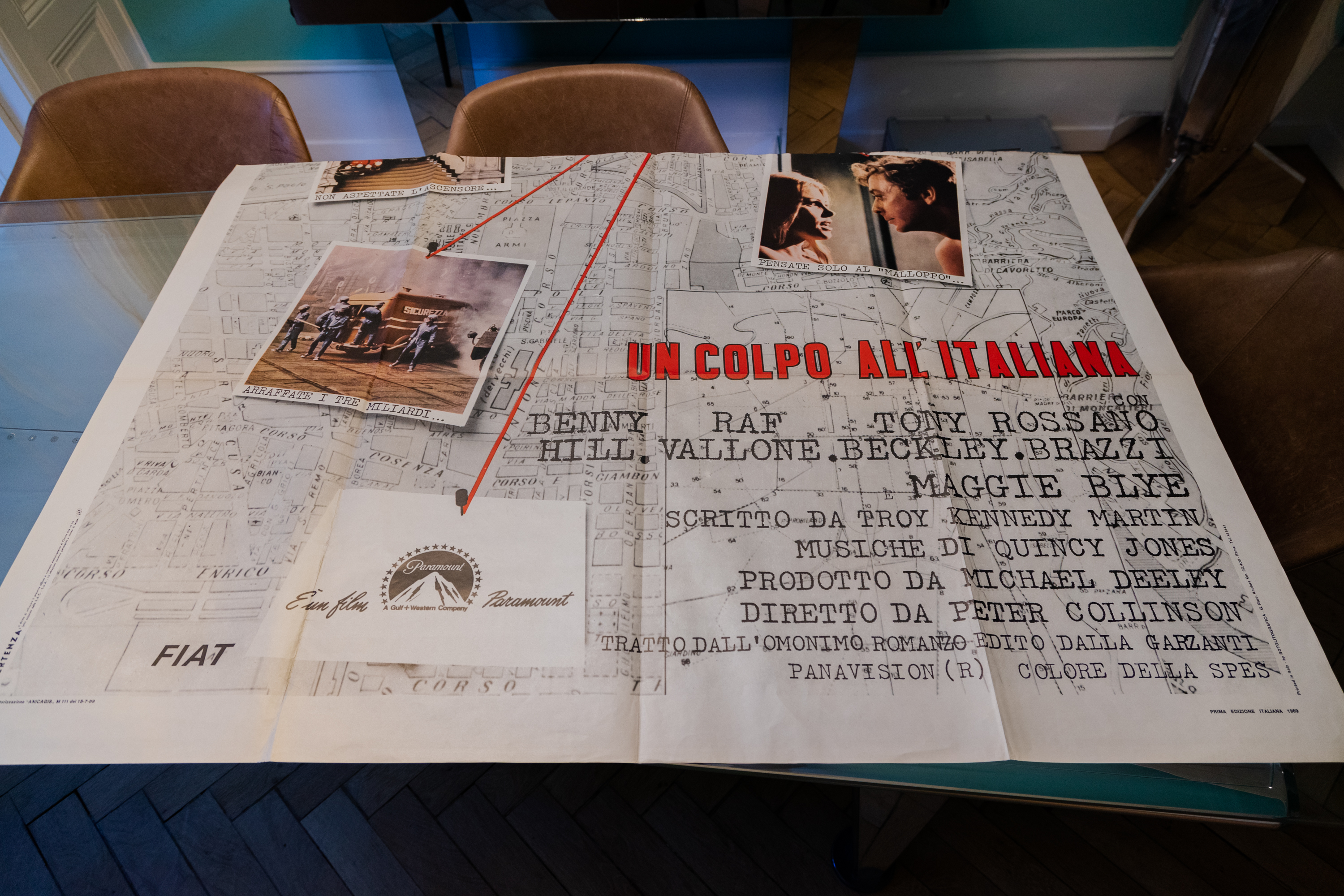 ORIGINAL ITALIAN JOB POSTER