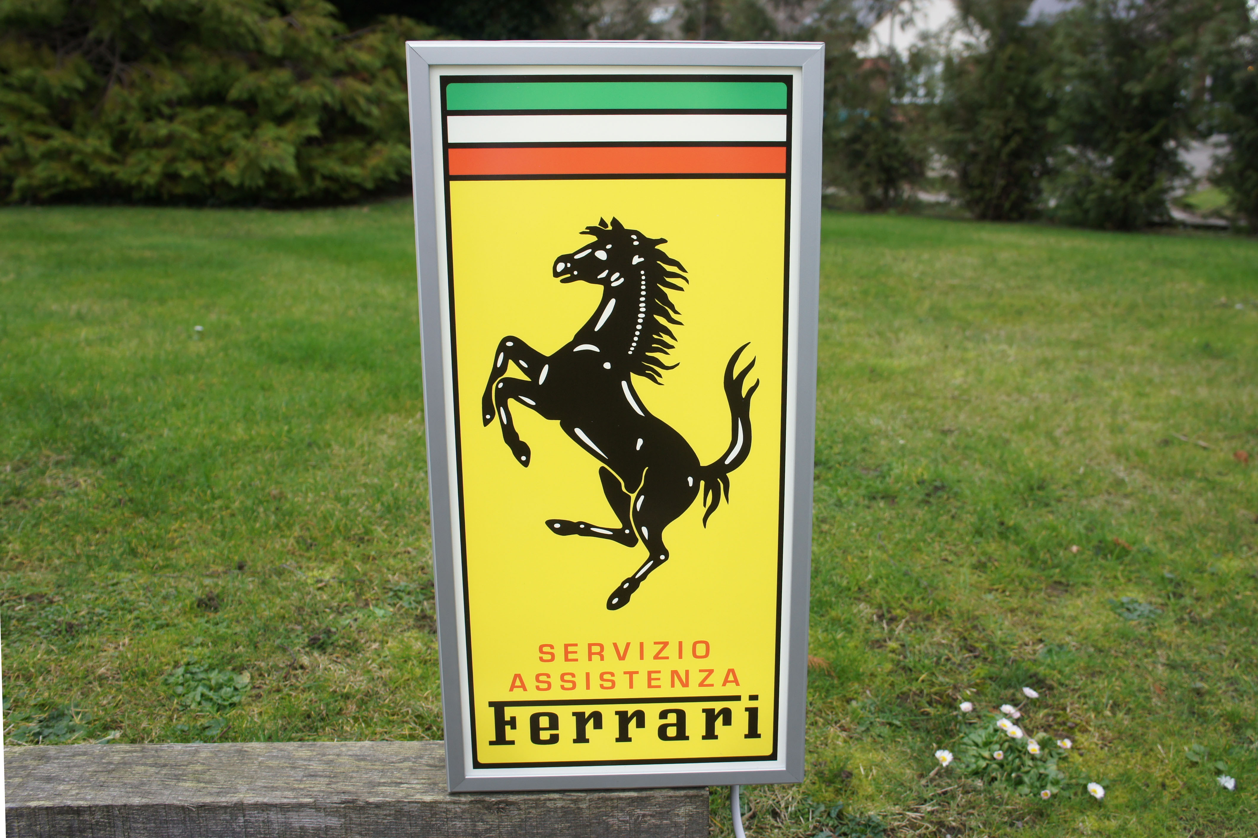 FERRARI ILLUMINATED SIGN