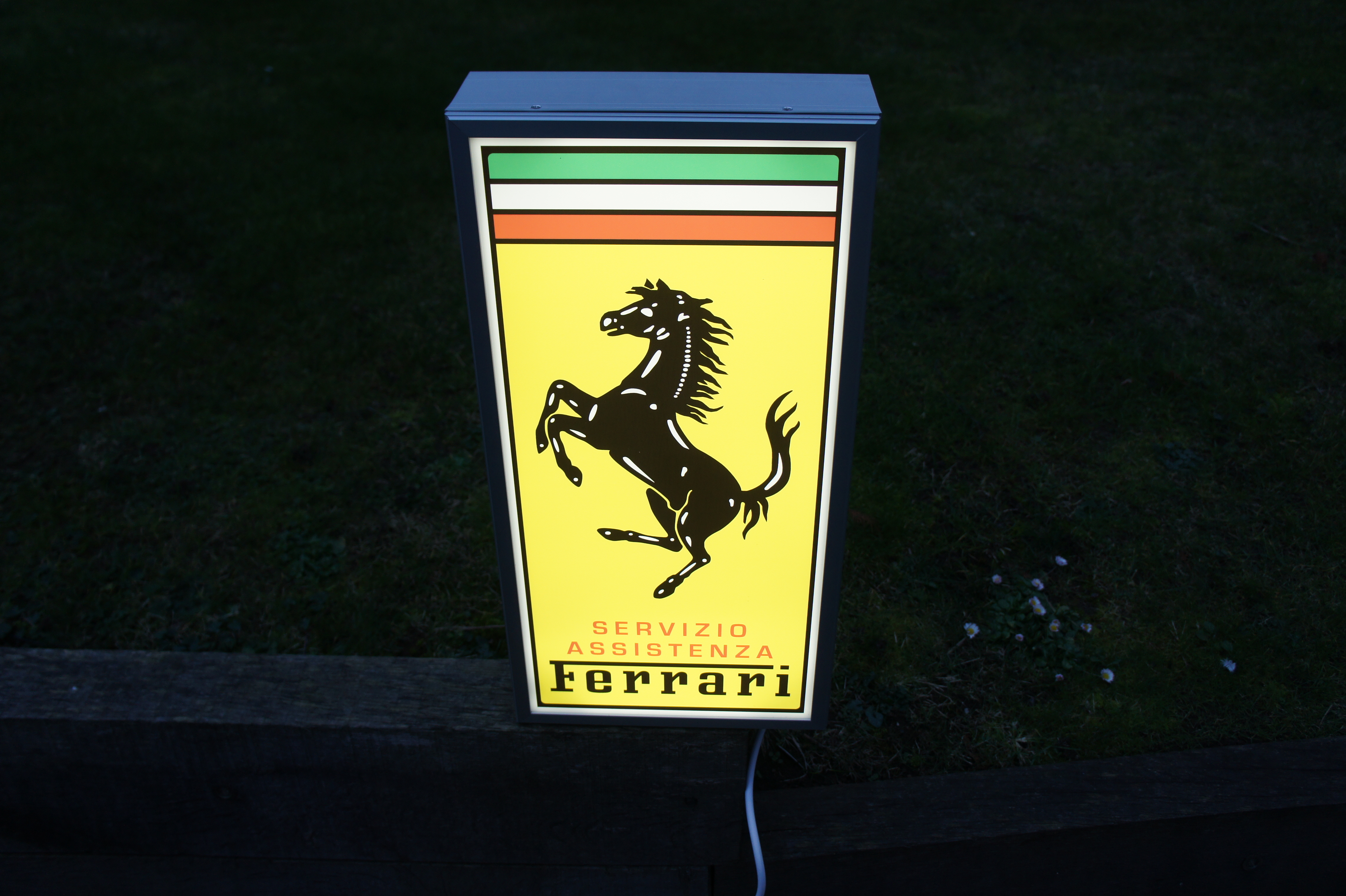 FERRARI ILLUMINATED SIGN
