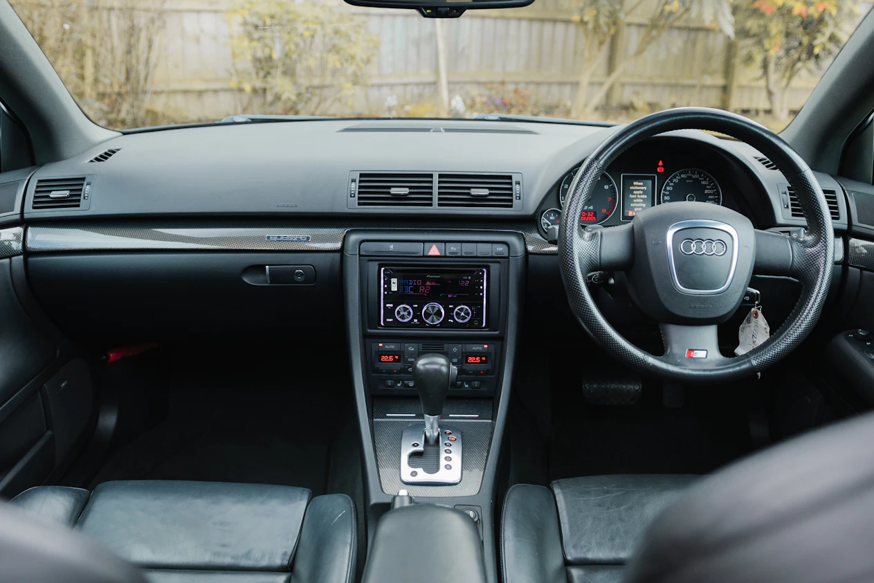 2006 Audi A4 Interior Black