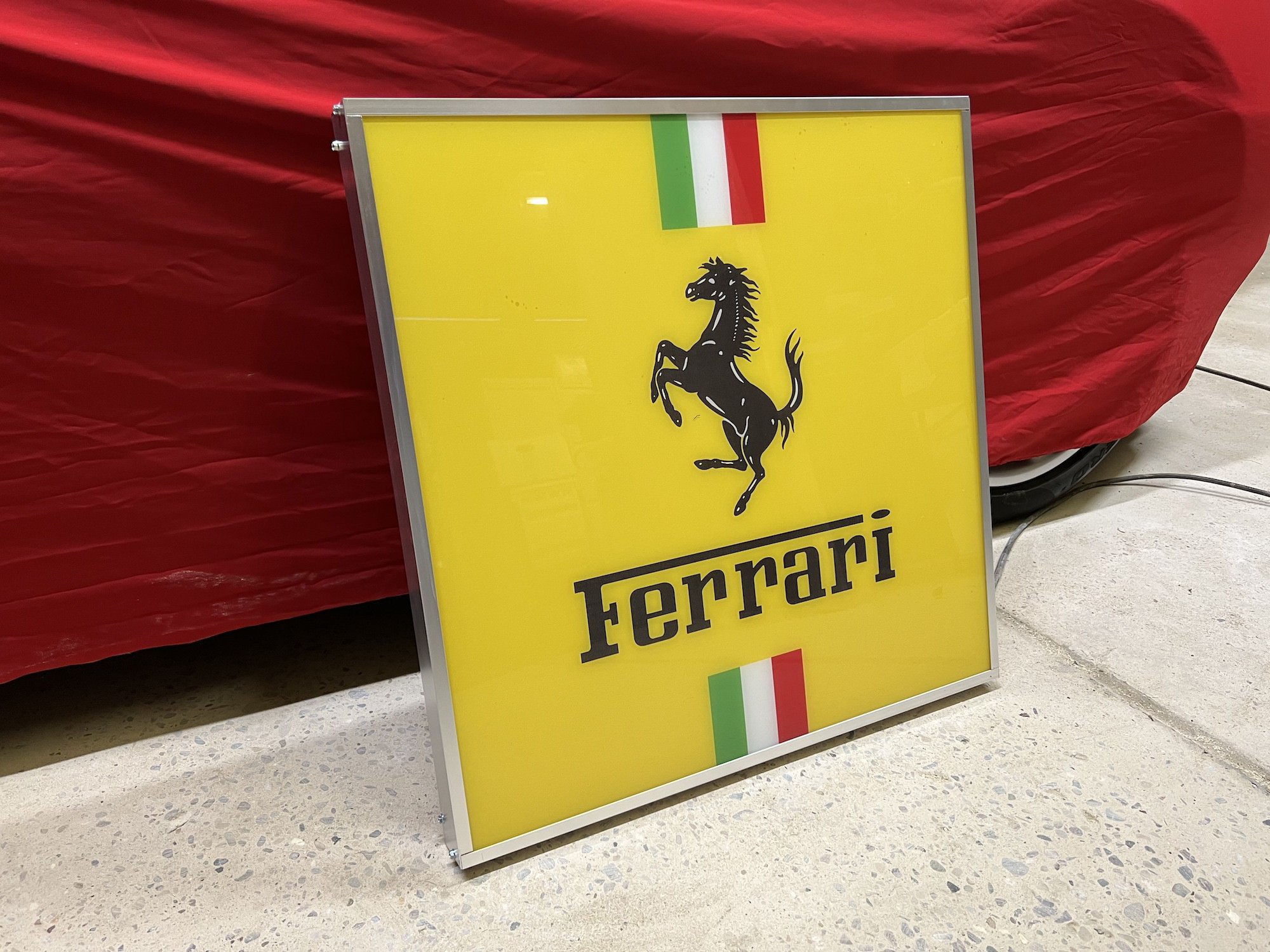 FERRARI ILLUMINATED SIGN