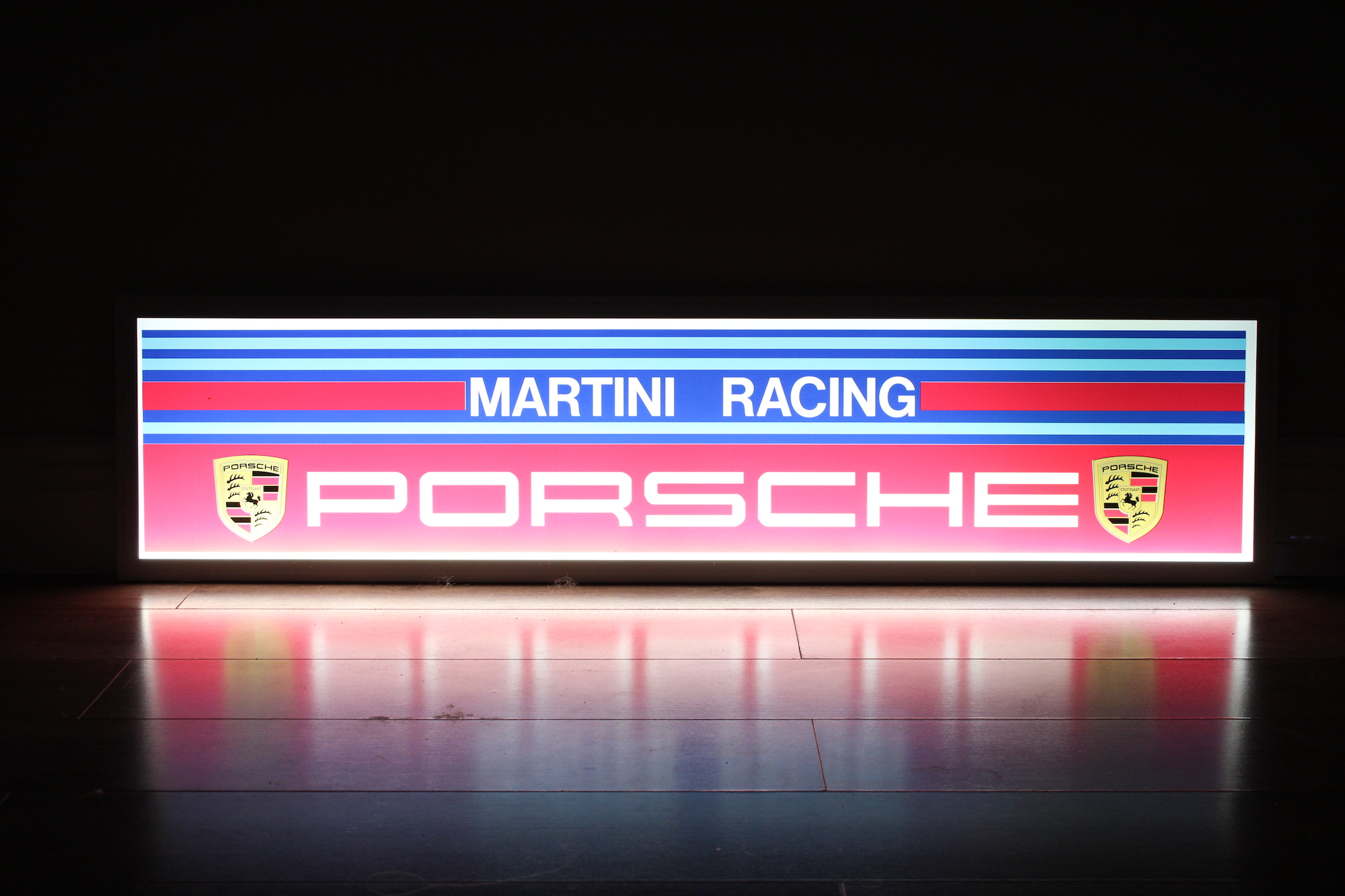 PORSCHE MARTINI RACING ILLUMINATED SIGN