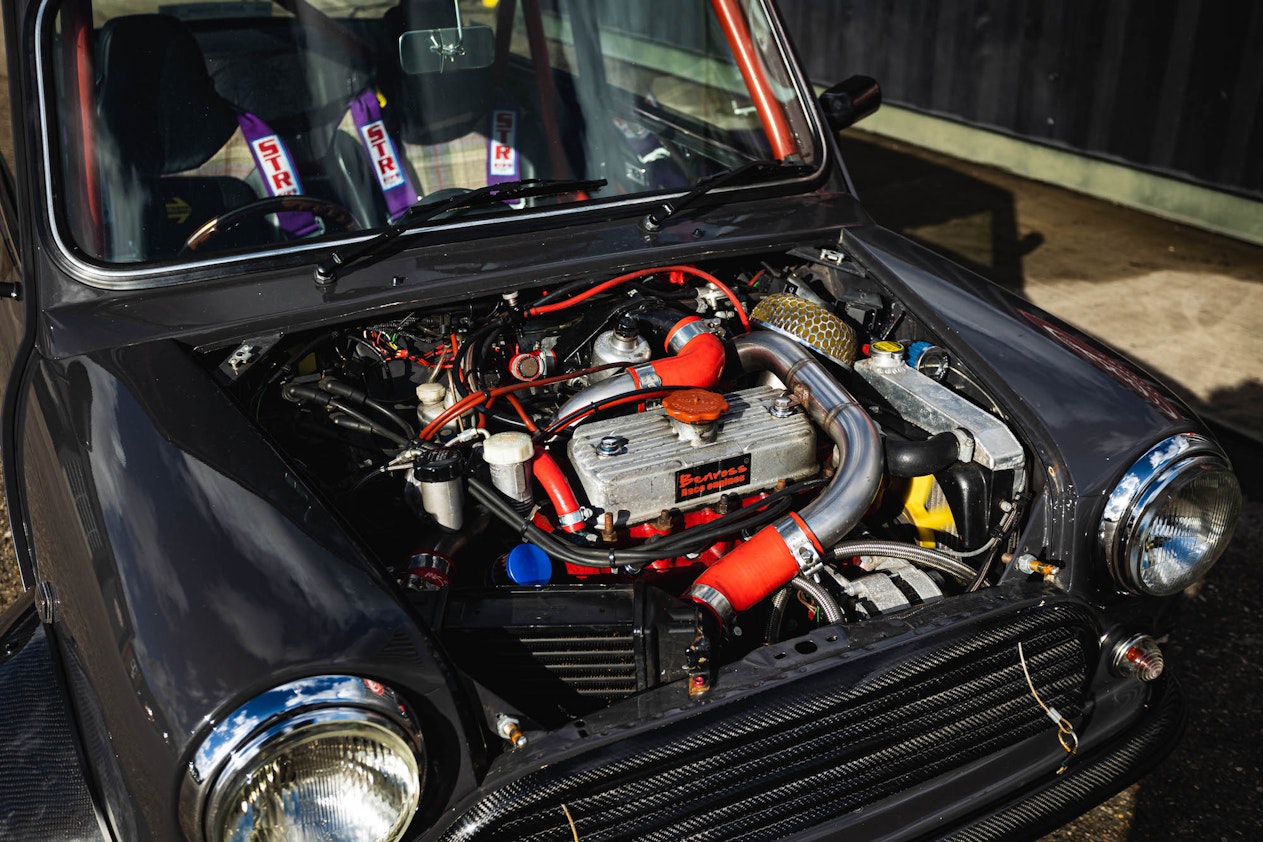 Modified Mini Cooper Classic Engine