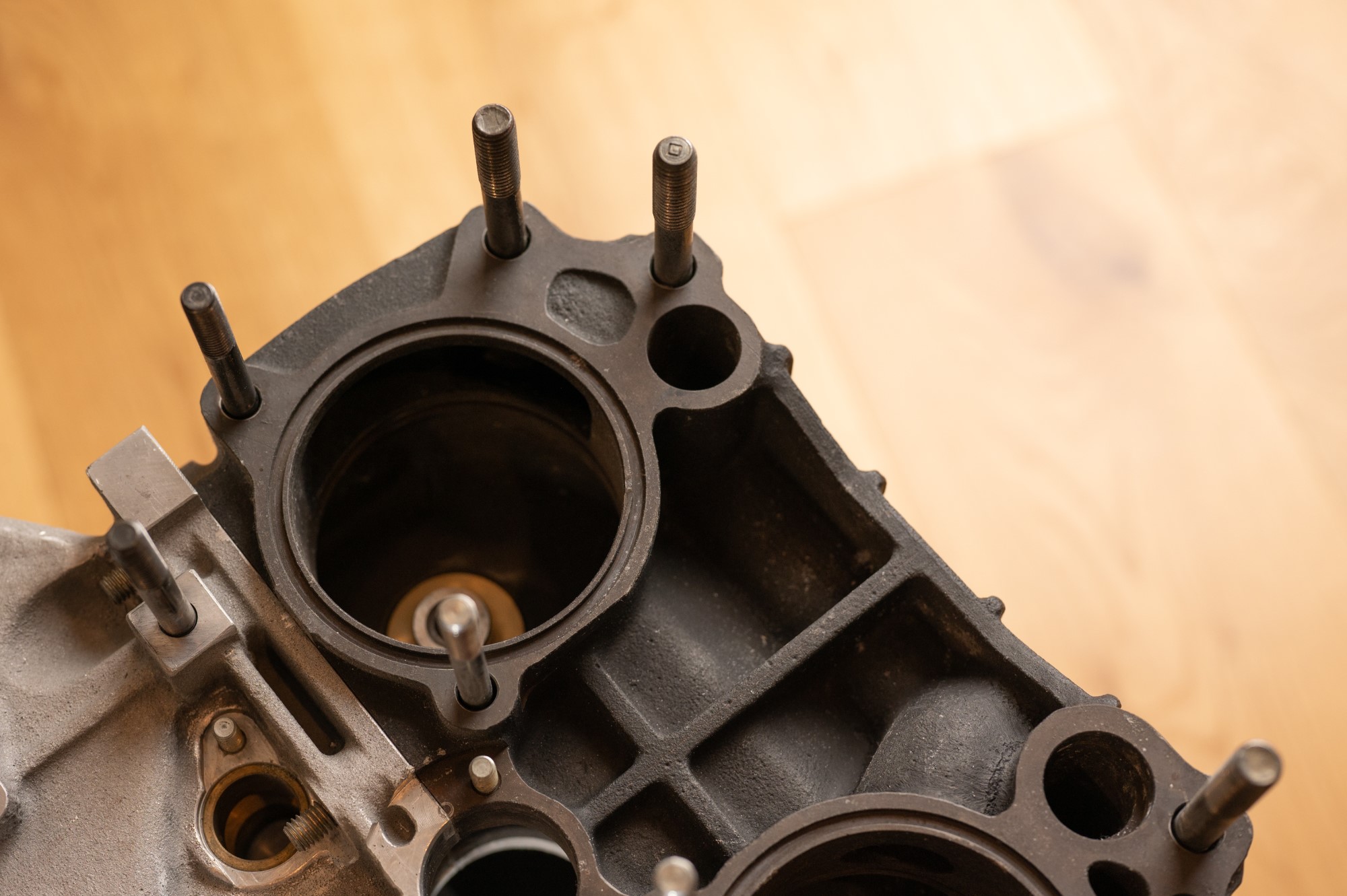 1985-1987 MCLAREN MP4/2 PORSCHE-TAG F1 ENGINE BLOCK