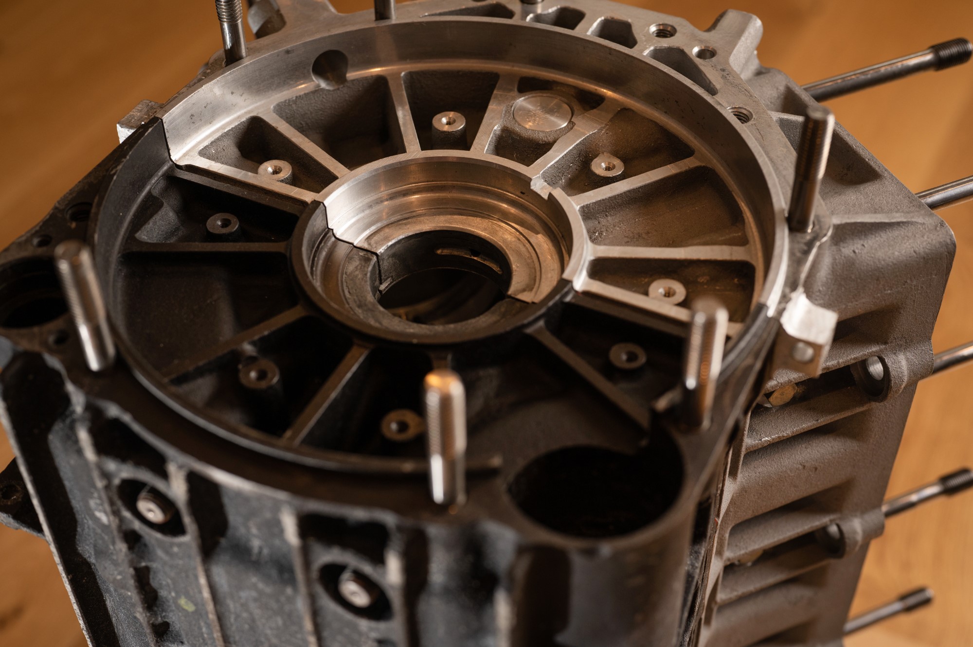 1985-1987 MCLAREN MP4/2 PORSCHE-TAG F1 ENGINE BLOCK