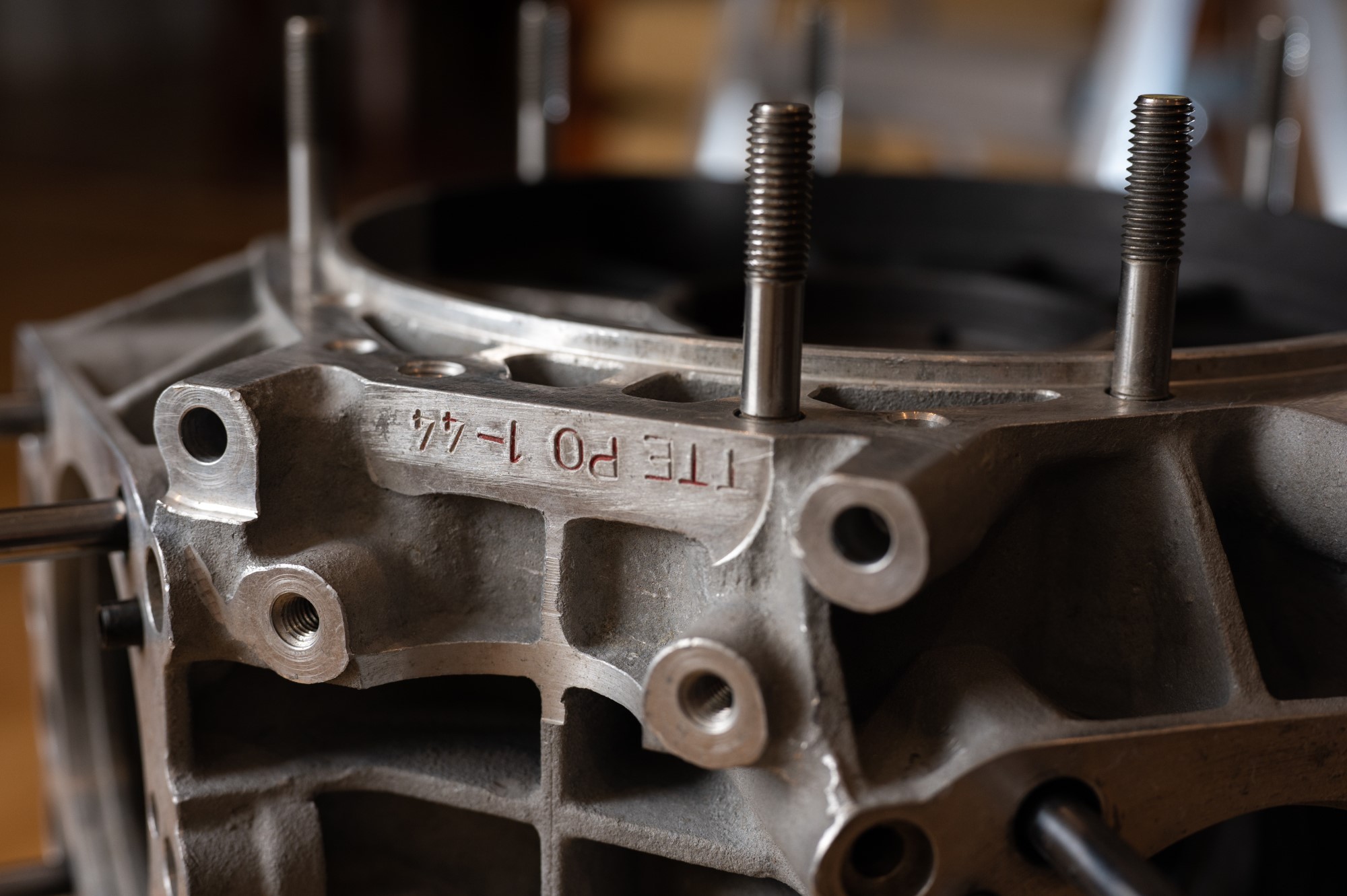 1985-1987 MCLAREN MP4/2 PORSCHE-TAG F1 ENGINE BLOCK