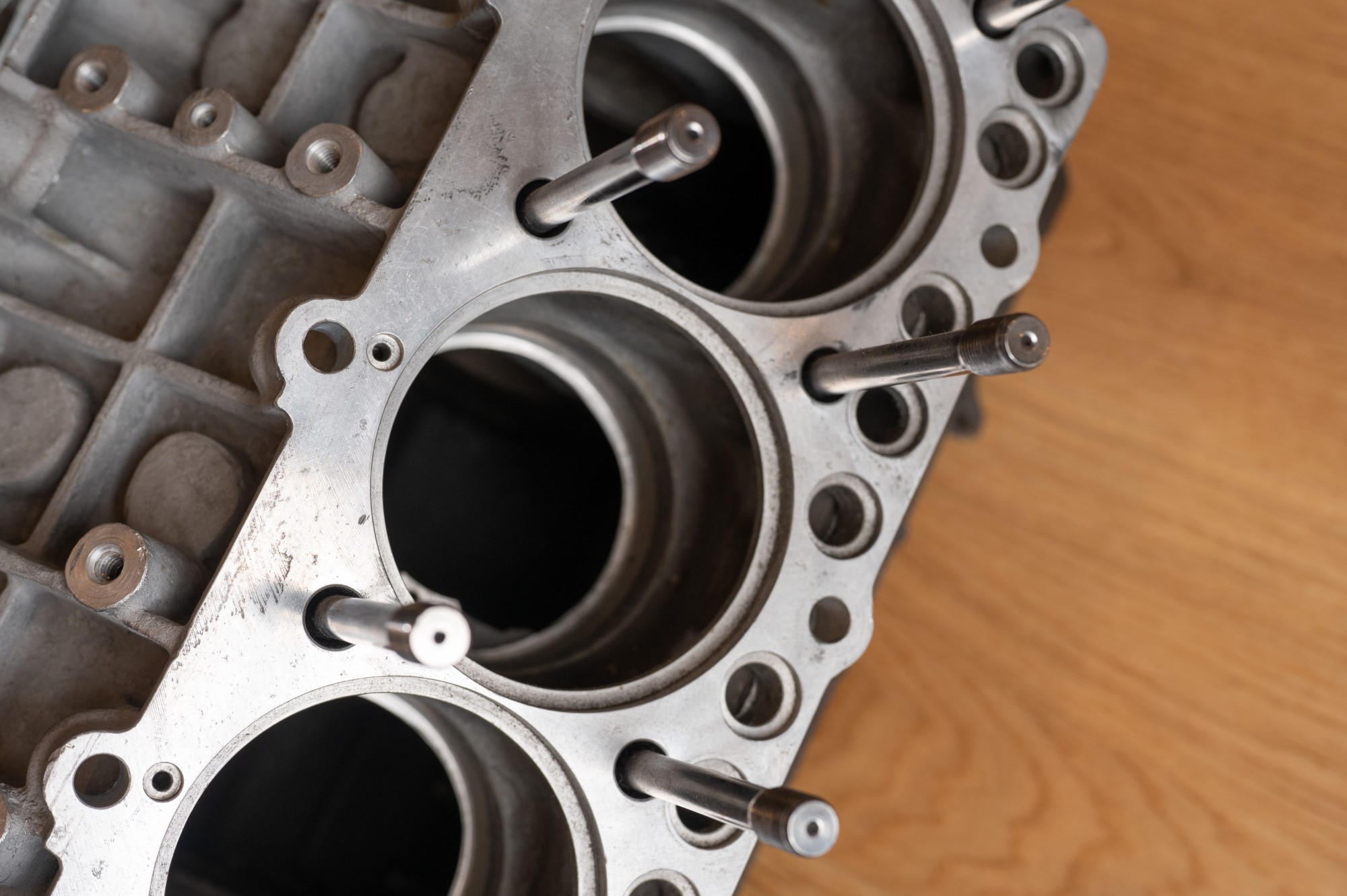 1985-1987 MCLAREN MP4/2 PORSCHE-TAG F1 ENGINE BLOCK