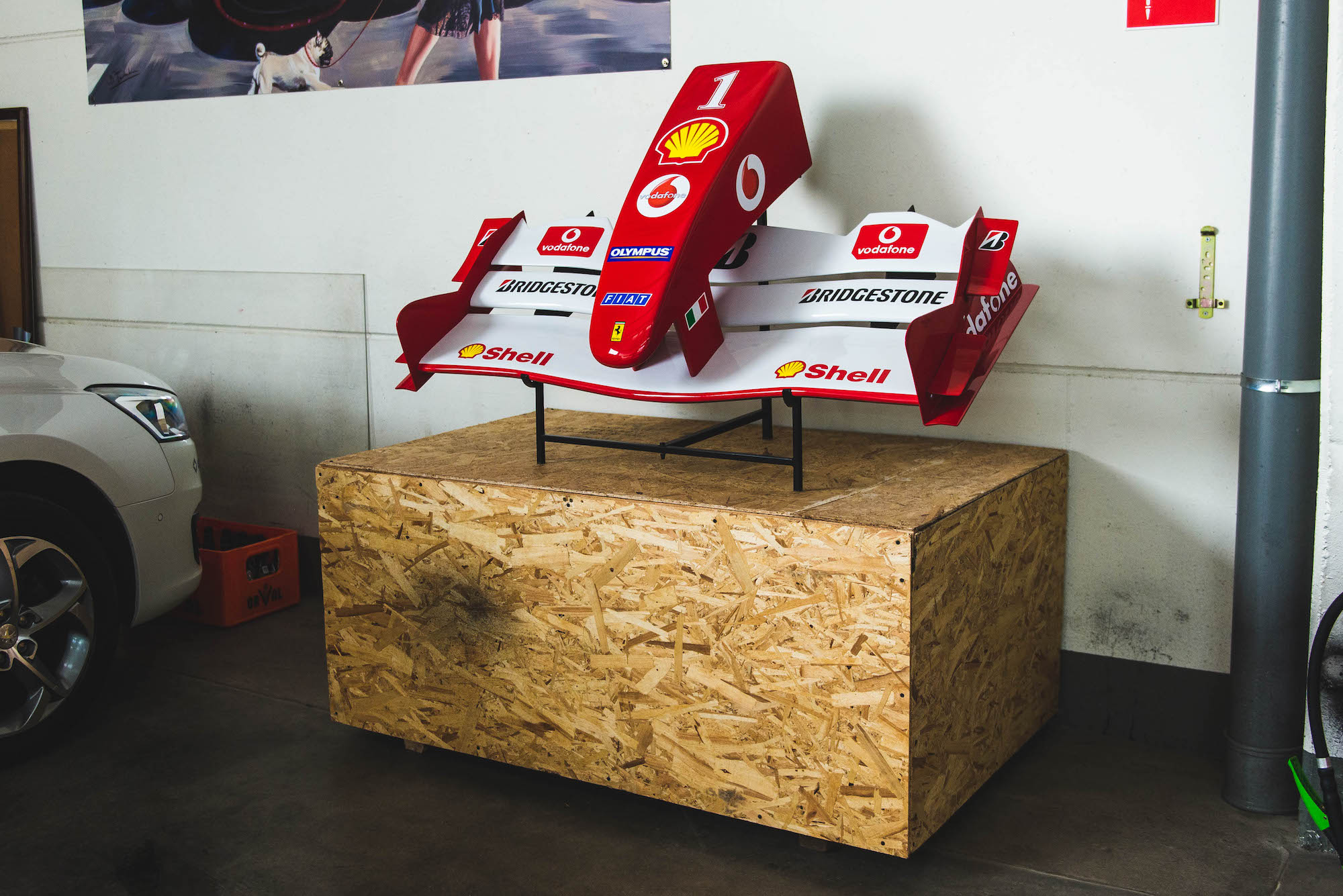 2004 FERRARI F2004 FRONT WING REPLICA - 1:1 SCALE