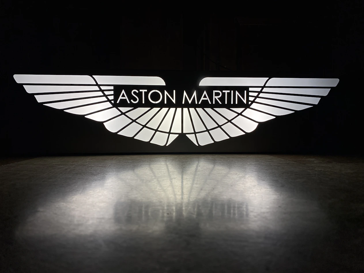 Aston Martin Logo Black