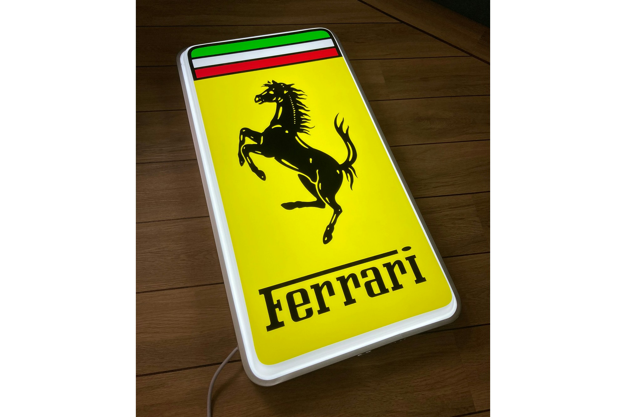 FERRARI ILLUMINATED SIGN
