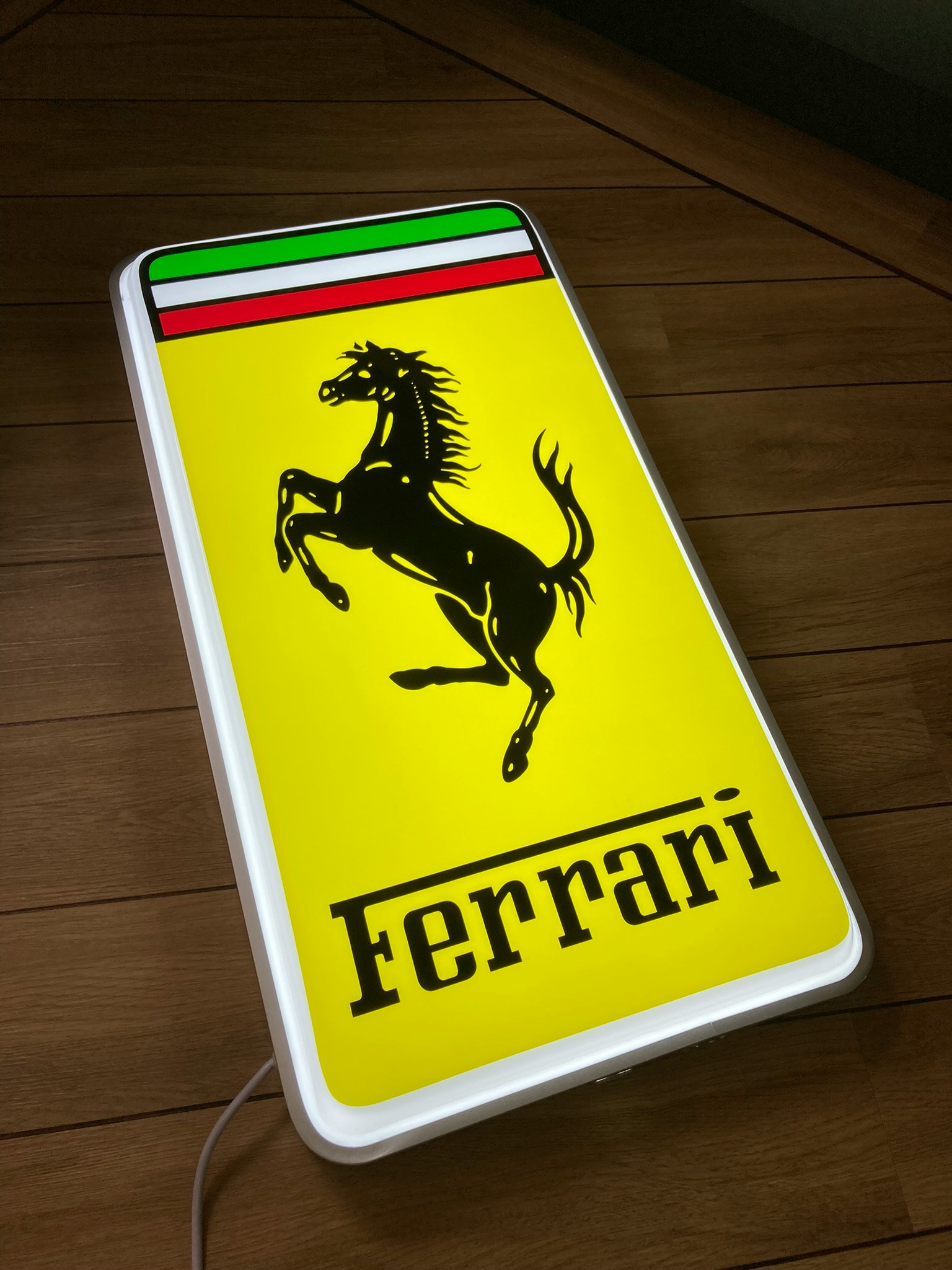 FERRARI ILLUMINATED SIGN