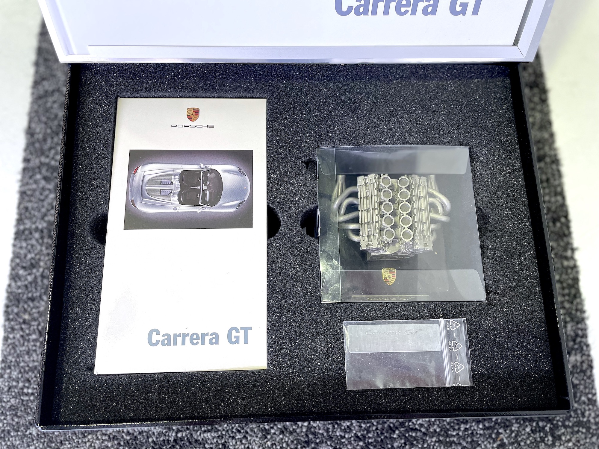 PORSCHE CARRERA GT PRE DELIVERY GIFT PACKAGE