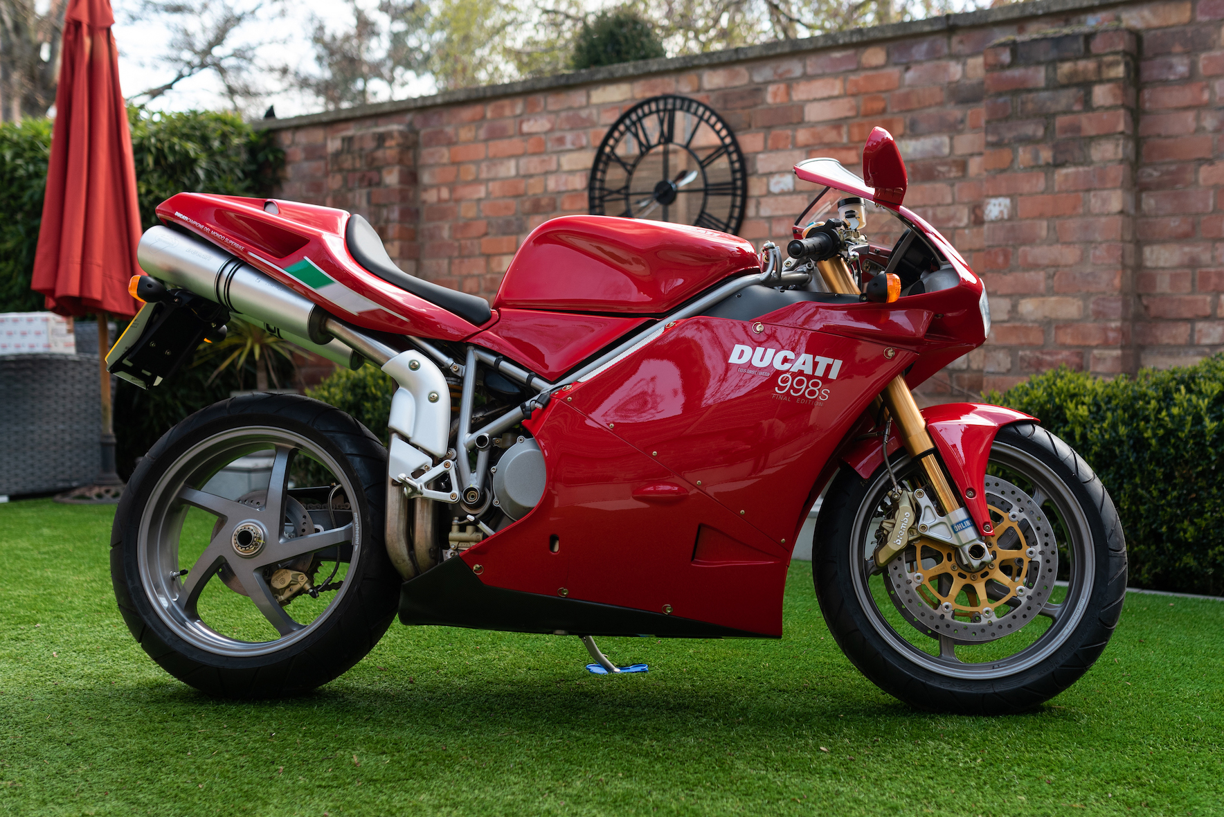 2004 DUCATI 998S FINAL EDITION - 2 MILES