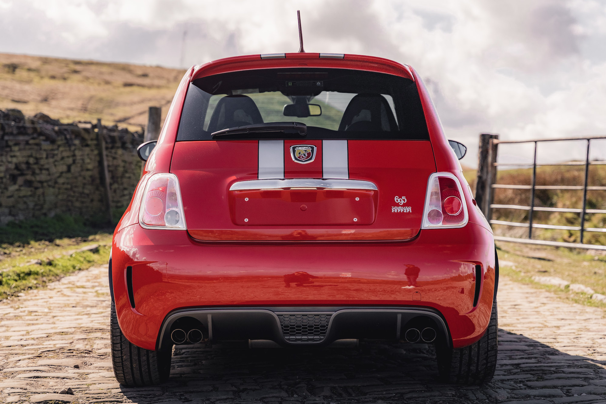 2010 ABARTH 695 TRIBUTO FERRARI - 380 MILES