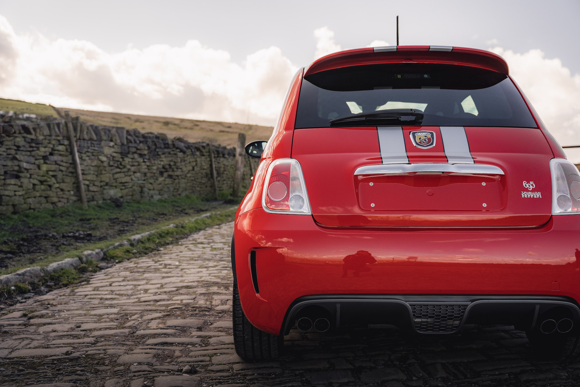 2010 ABARTH 695 TRIBUTO FERRARI - 380 MILES