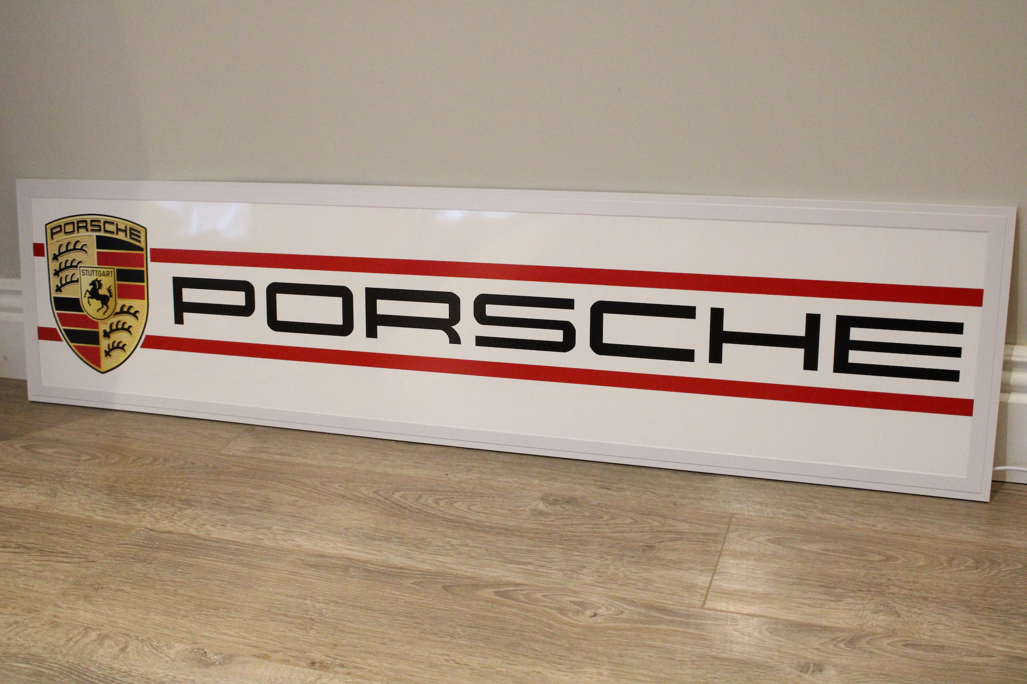 PORSCHE ILLUMINATED SIGN
