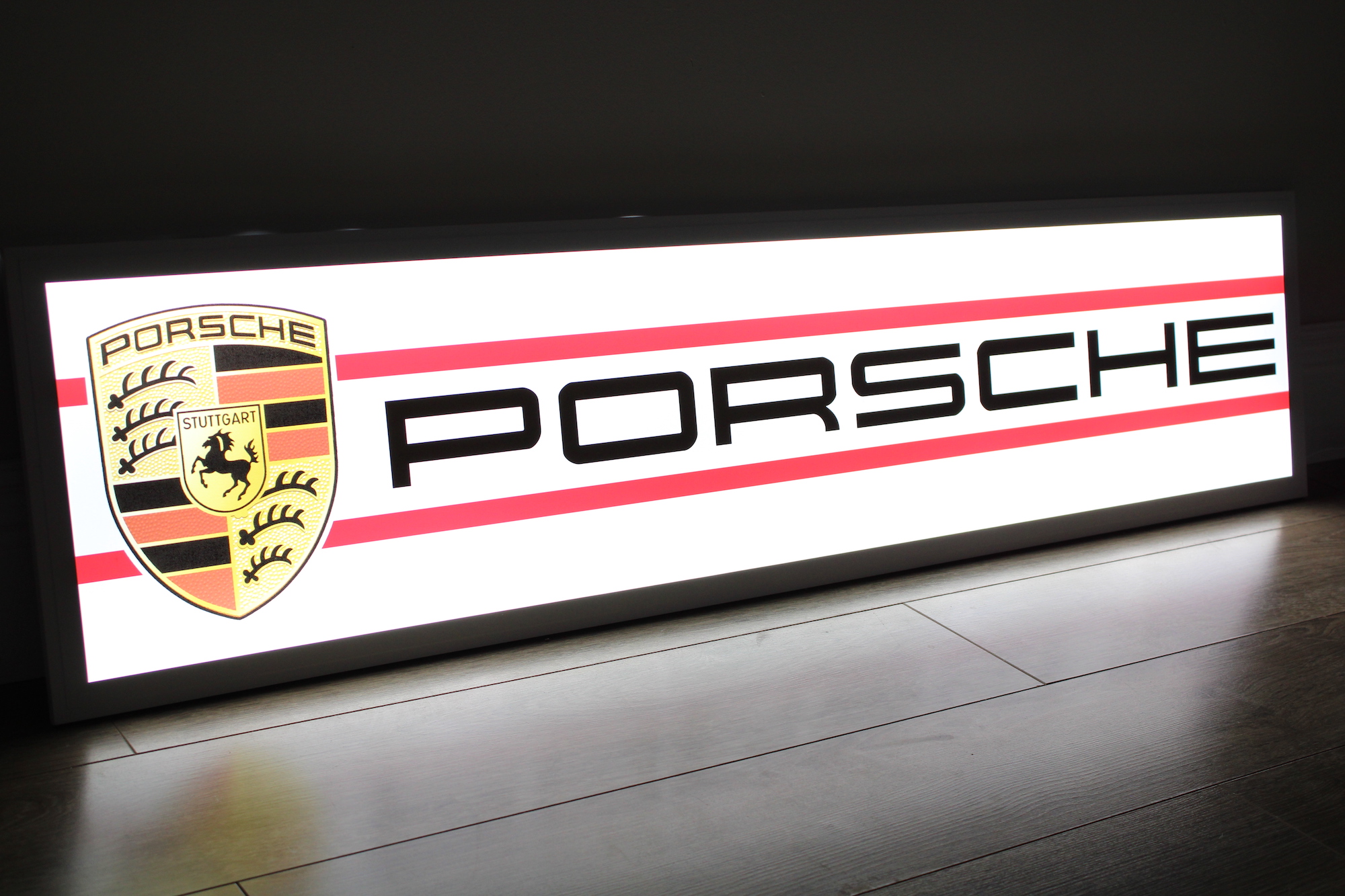 PORSCHE ILLUMINATED SIGN