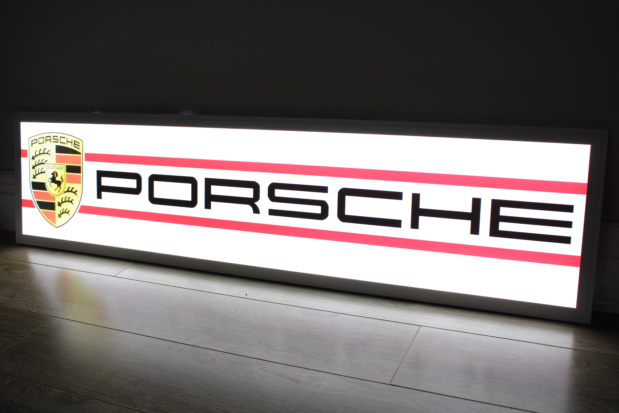 PORSCHE ILLUMINATED SIGN