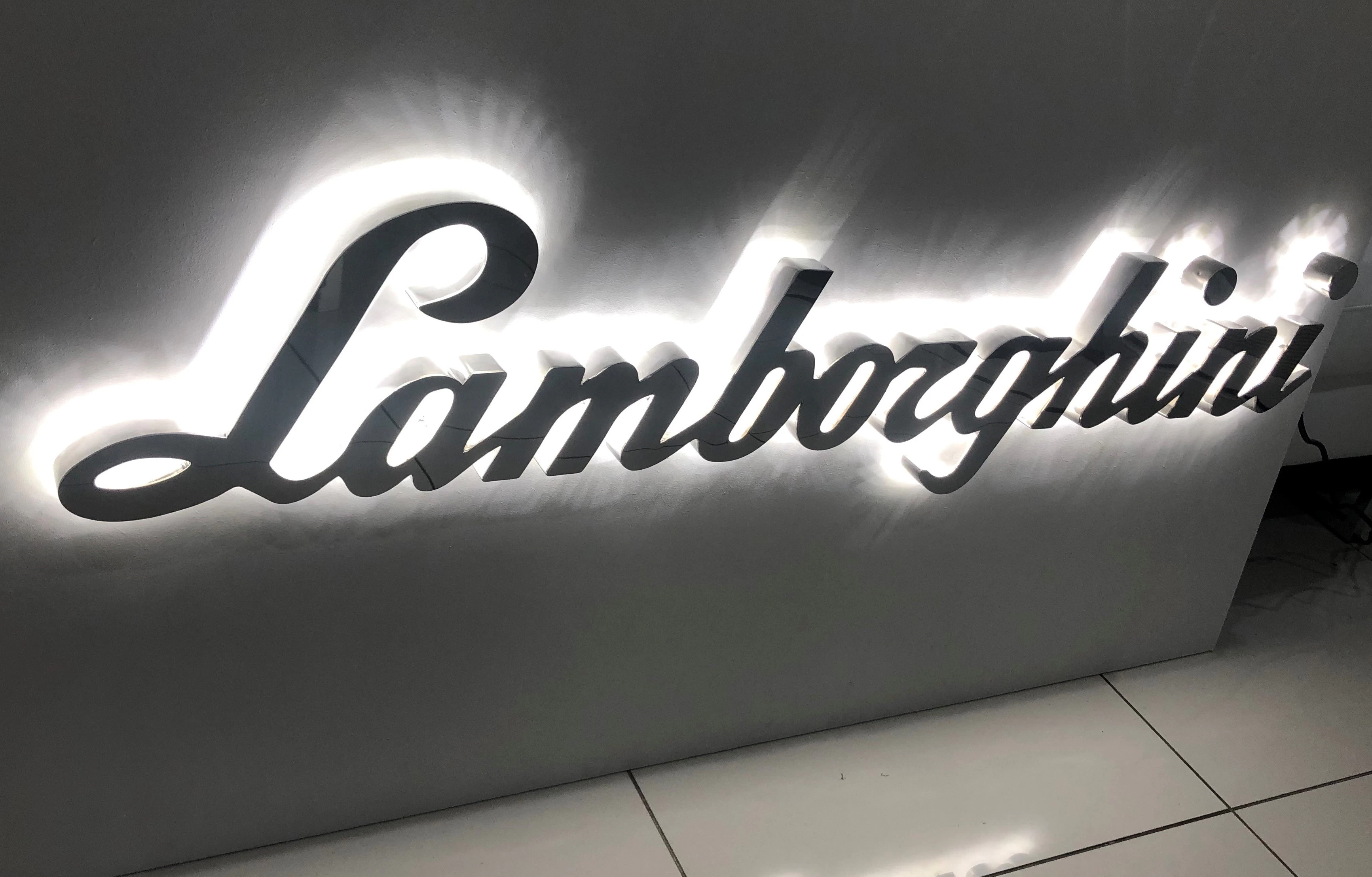 LAMBORGHINI ILLUMINATED SIGN