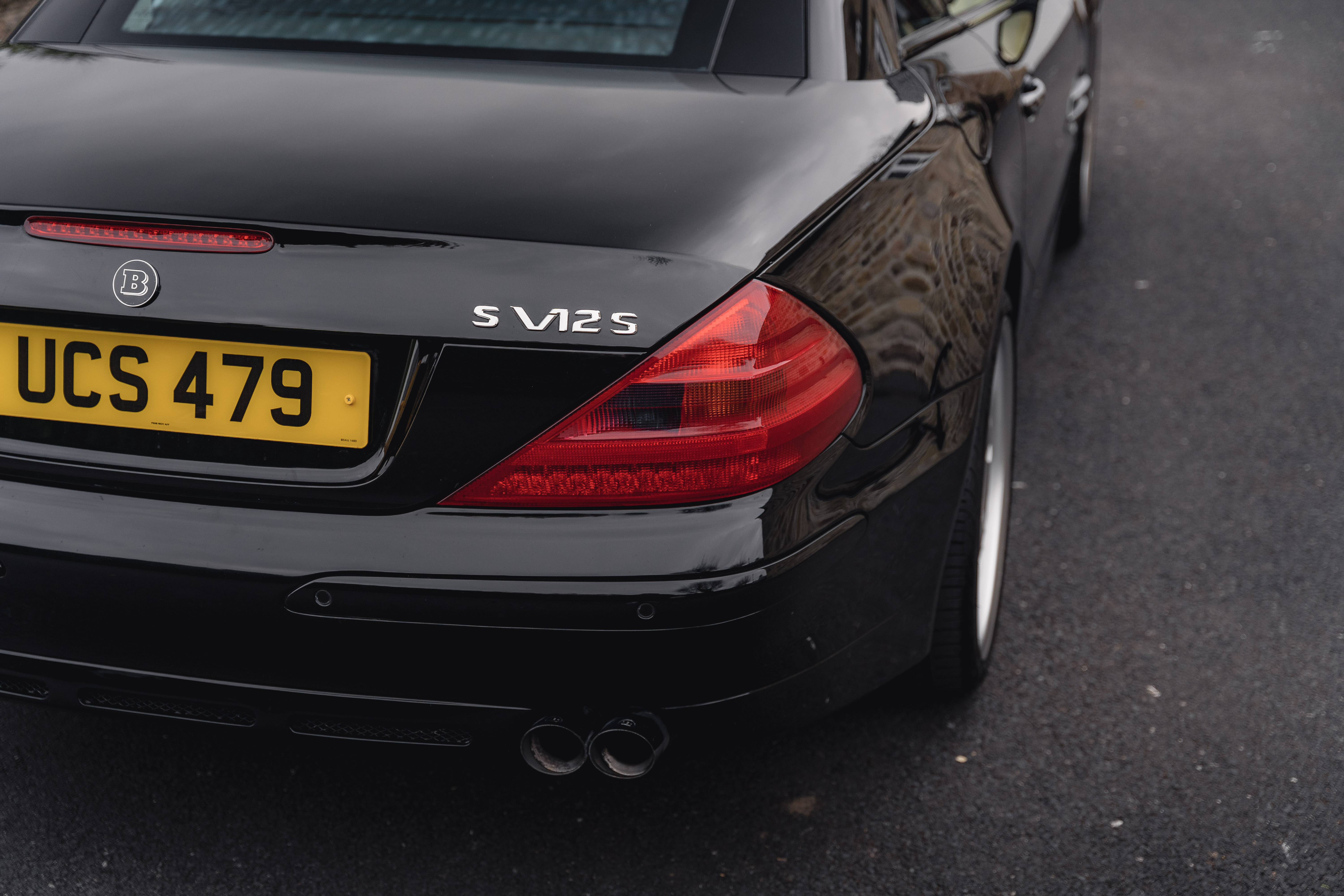 2004 MERCEDES-BENZ (R230) BRABUS SV12 BITURBO ROADSTER - 29,547 MILES