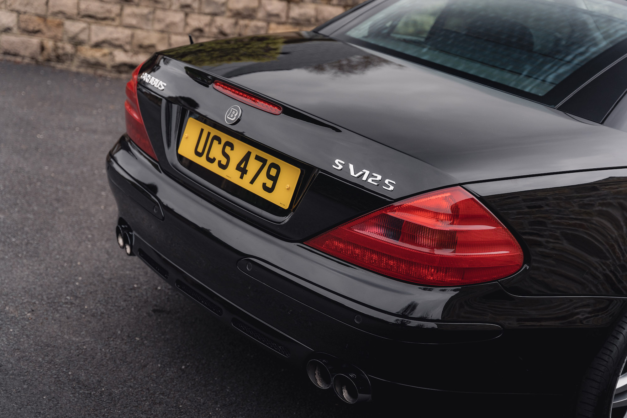 2004 MERCEDES-BENZ (R230) BRABUS SV12 BITURBO ROADSTER - 29,547 MILES