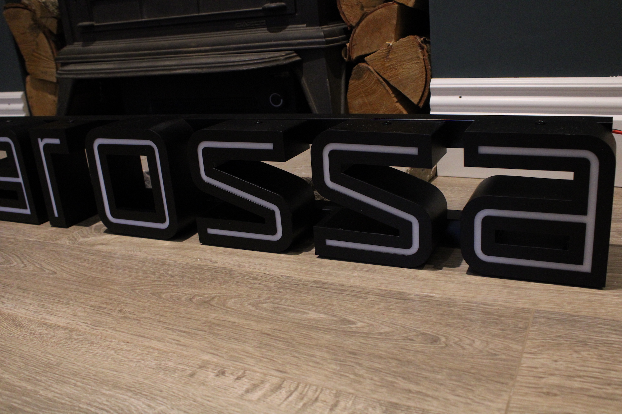 FERRARI TESTAROSSA ILLUMINATED SIGN