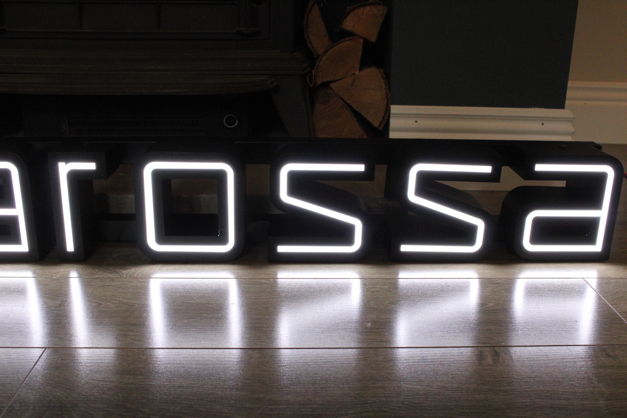 FERRARI TESTAROSSA ILLUMINATED SIGN