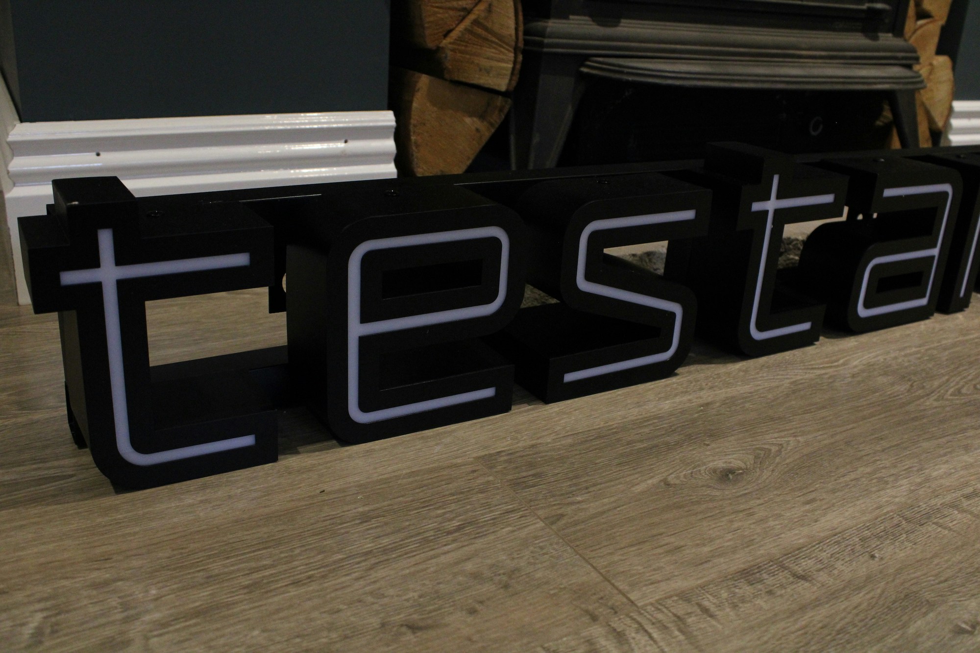 FERRARI TESTAROSSA ILLUMINATED SIGN