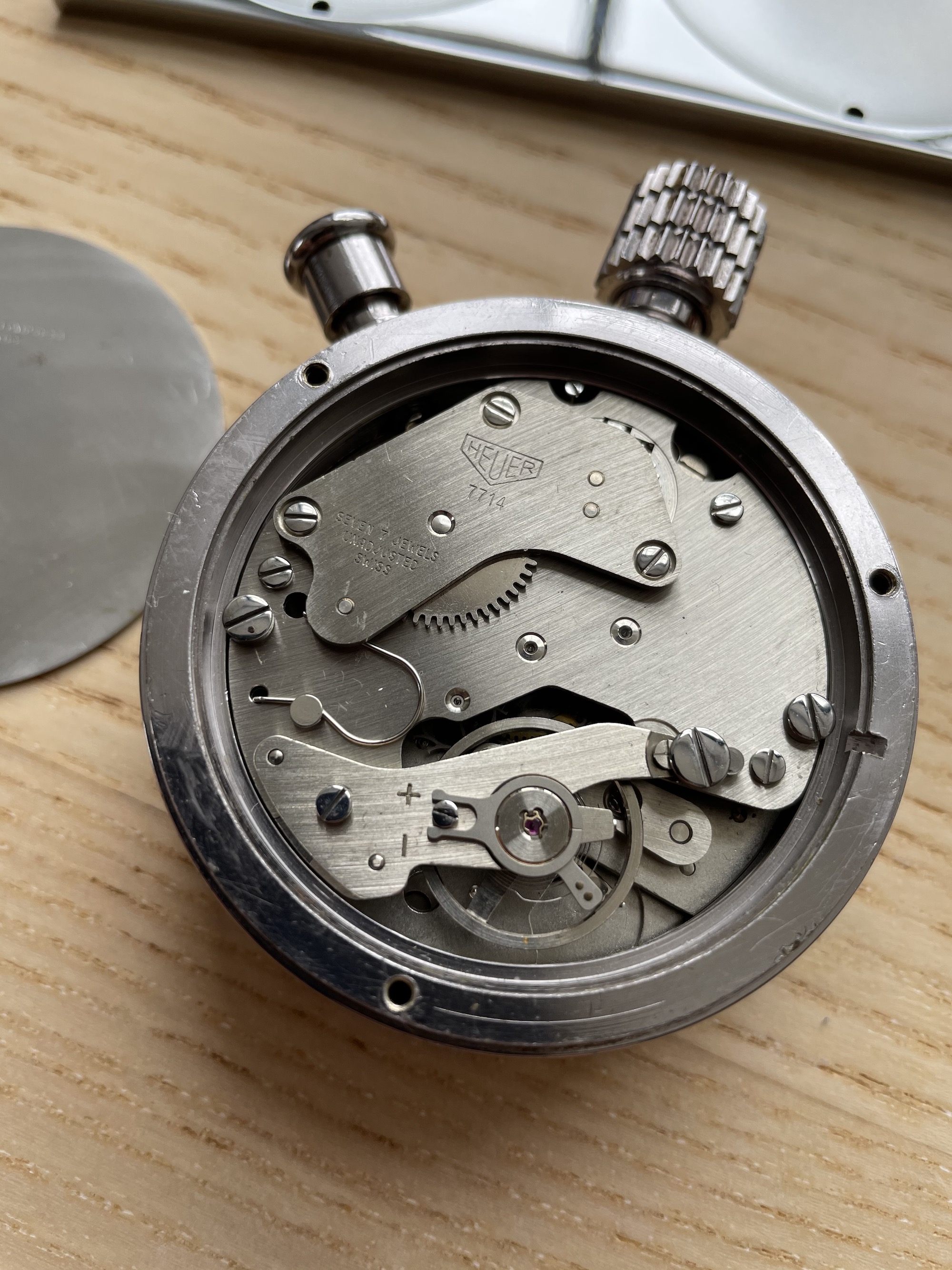 HEUER MASTER-TIME MONTE-CARLO DASHBOARD TIMER SET