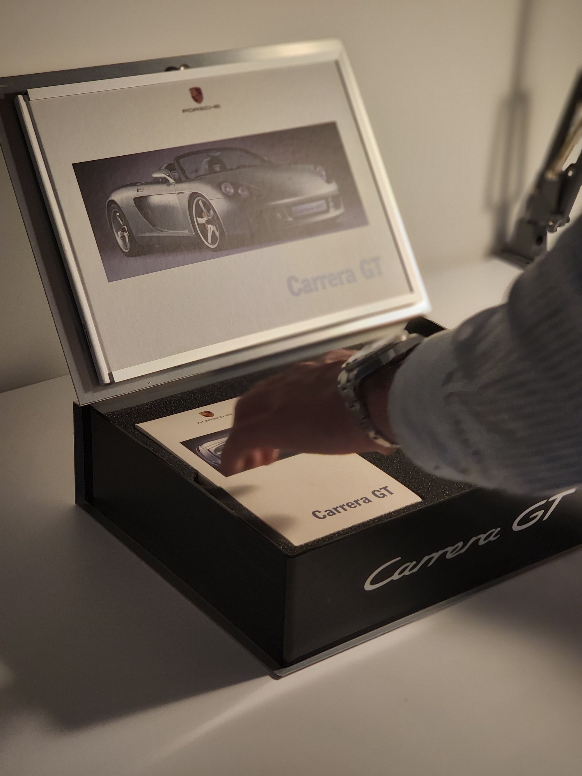 PORSCHE CARRERA GT PRE DELIVERY GIFT PACKAGE