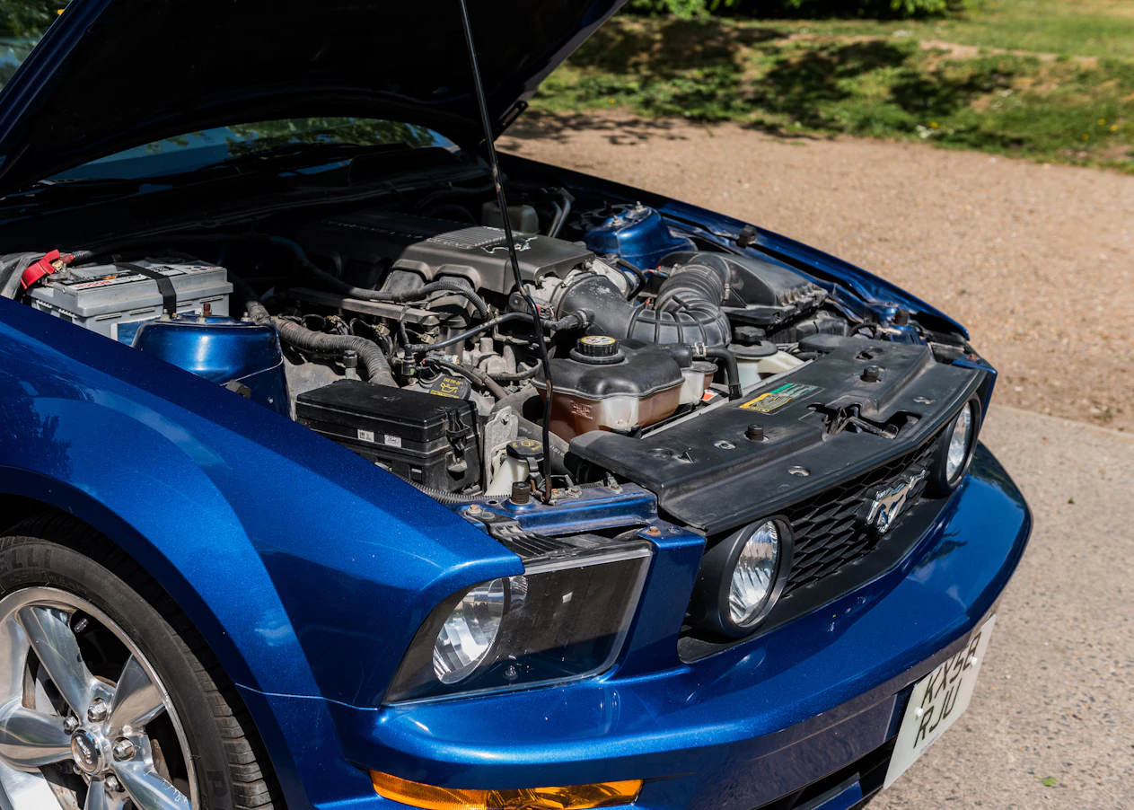 2009 Ford Mustang Blue