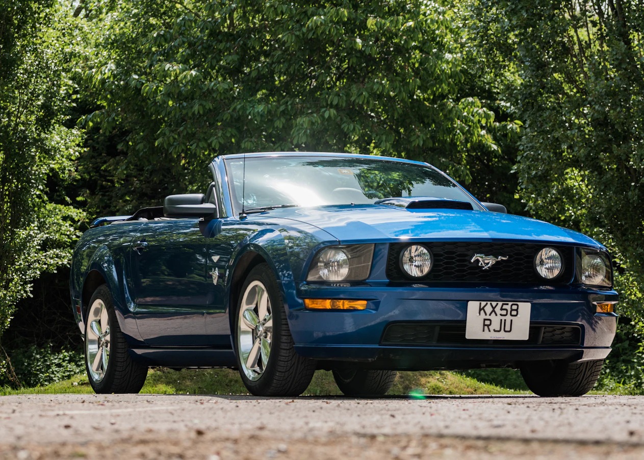 2009 Ford Mustang Blue
