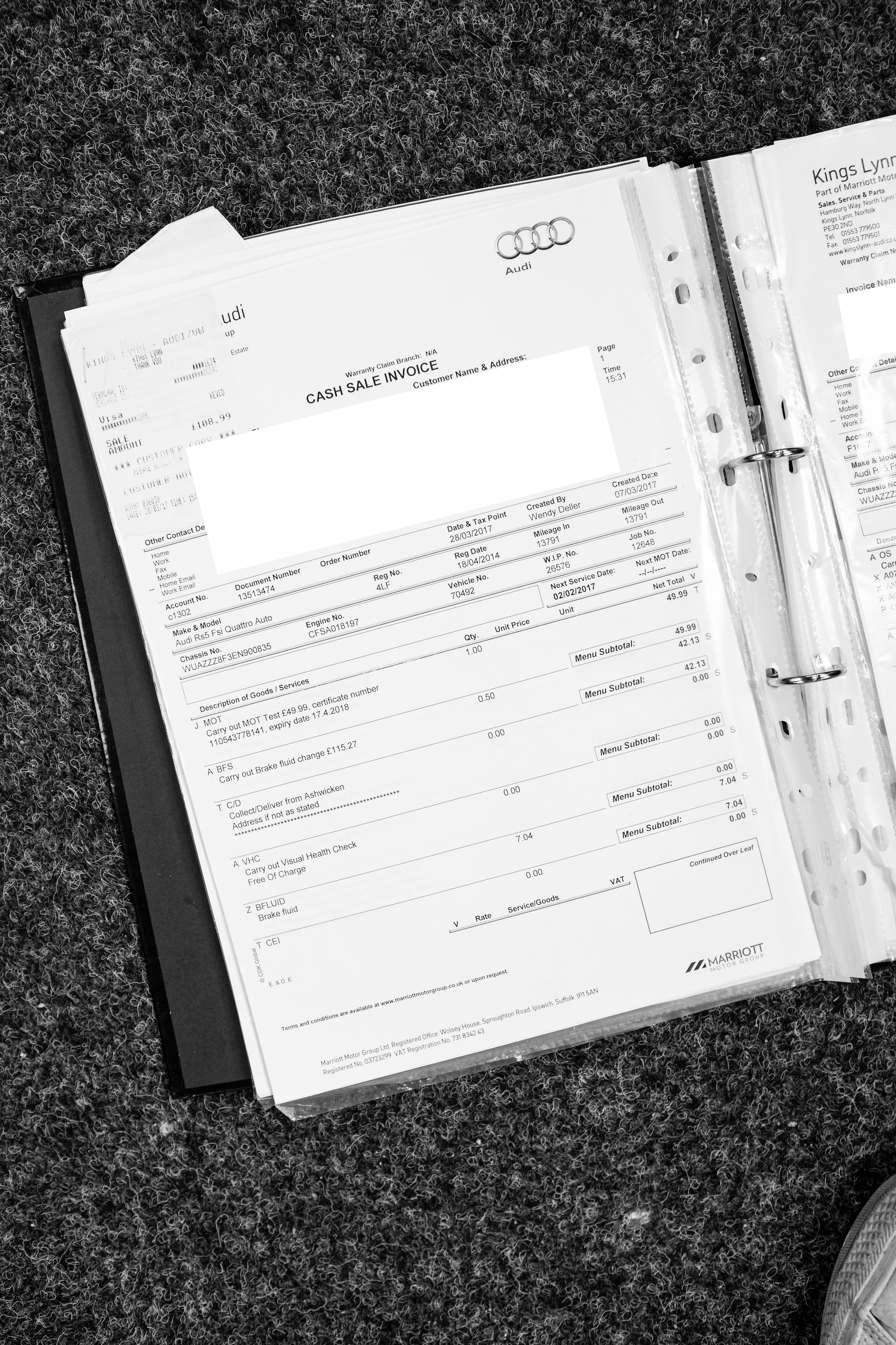 2014 AUDI (B8) RS5 CABRIOLET