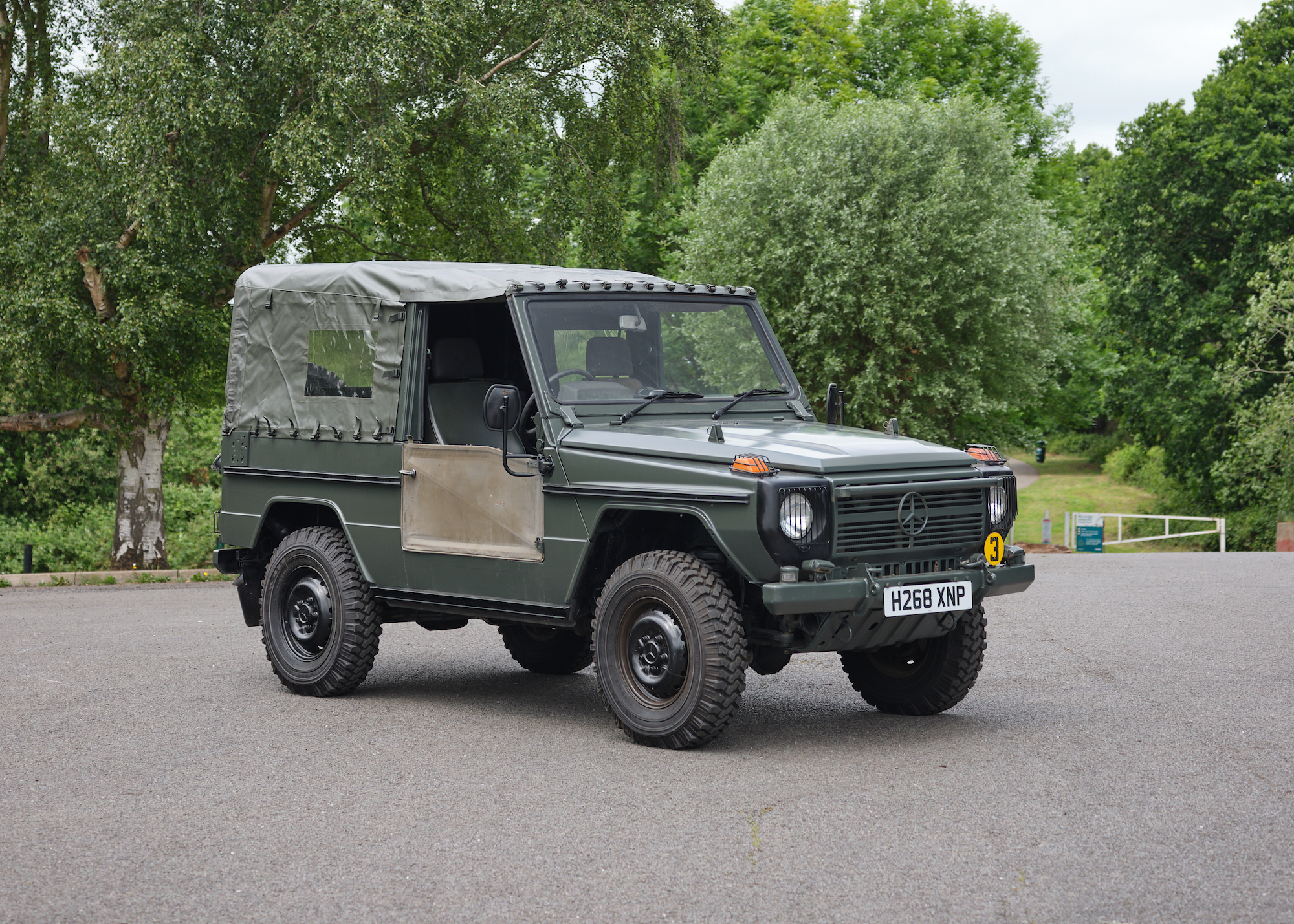 1990 MERCEDES-BENZ (W461) G240 WOLF for sale by auction in Cirencester ...