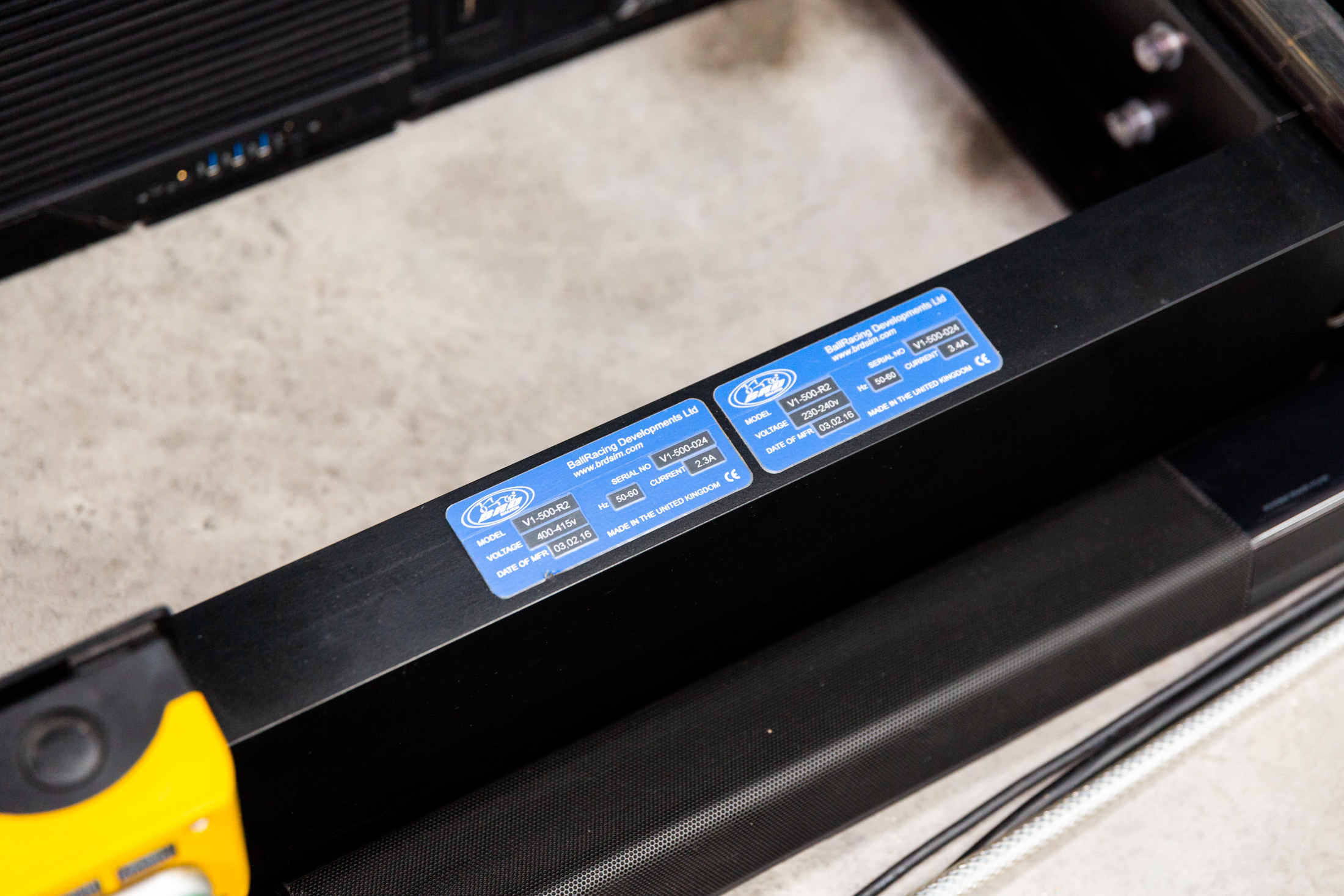 BRD SIMCELL AND V1-500 MOTION SIMULATOR - PRO DRIVER TRAINER