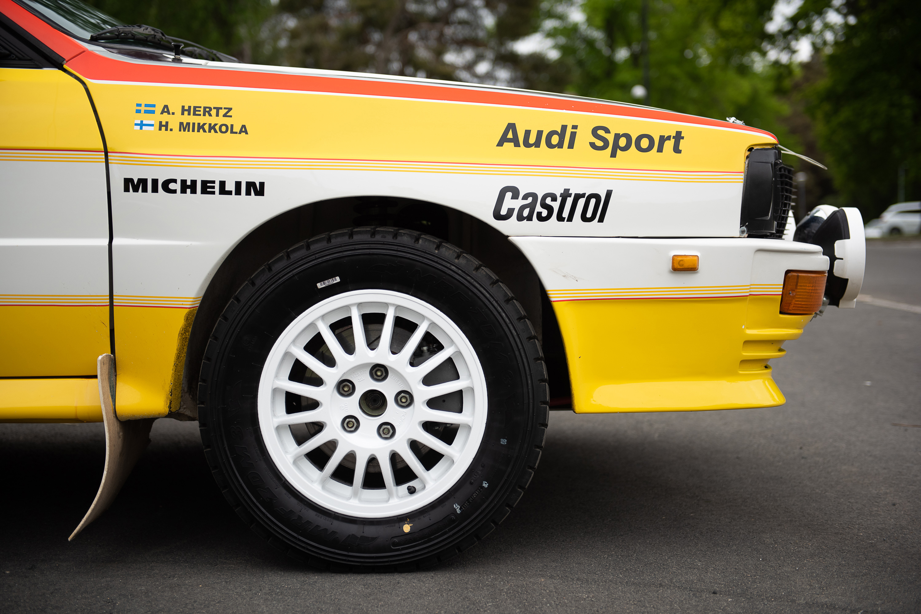1981 AUDI UR QUATTRO - RALLY CAR