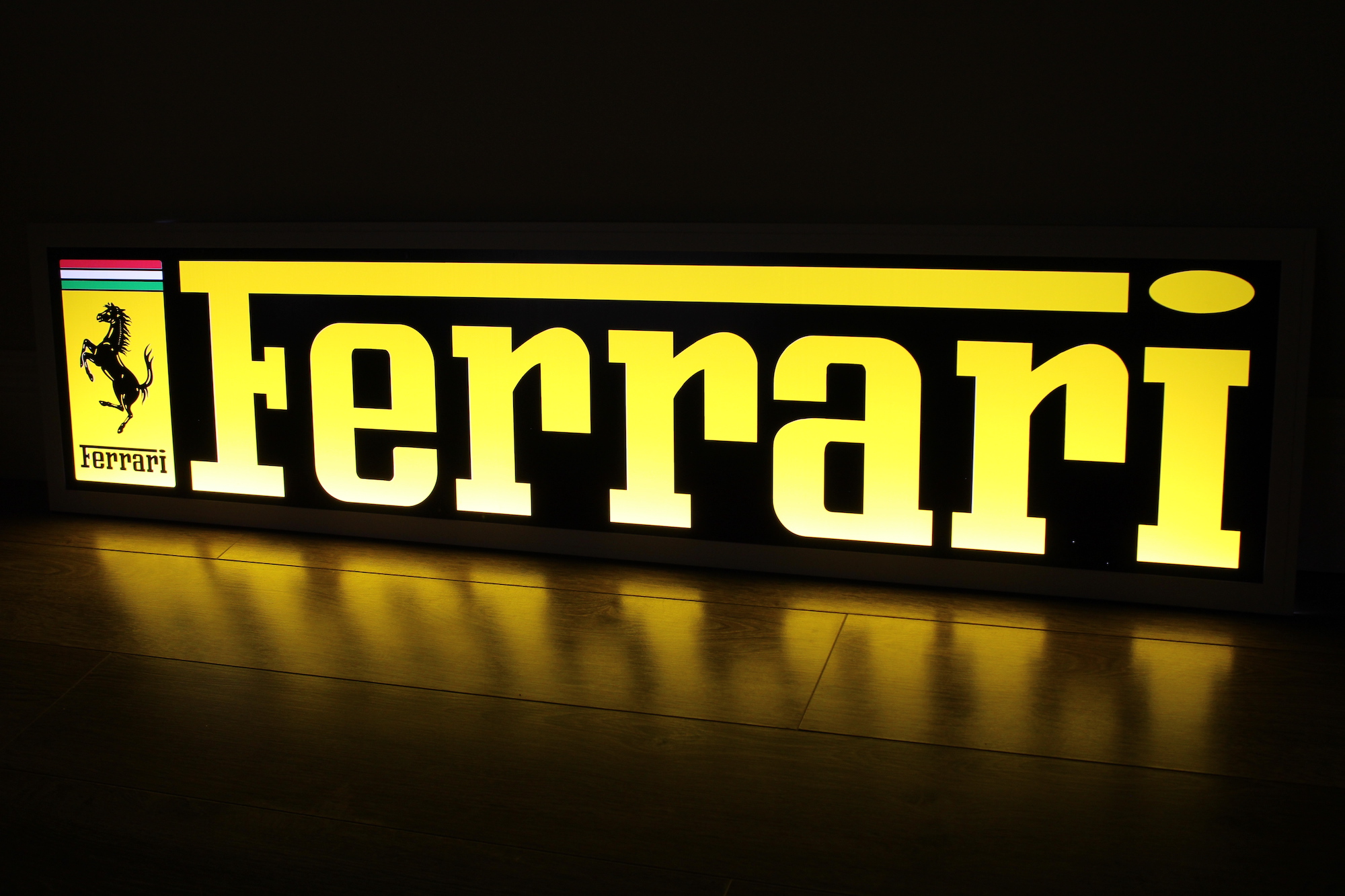 FERRARI ILLUMINATED SIGN