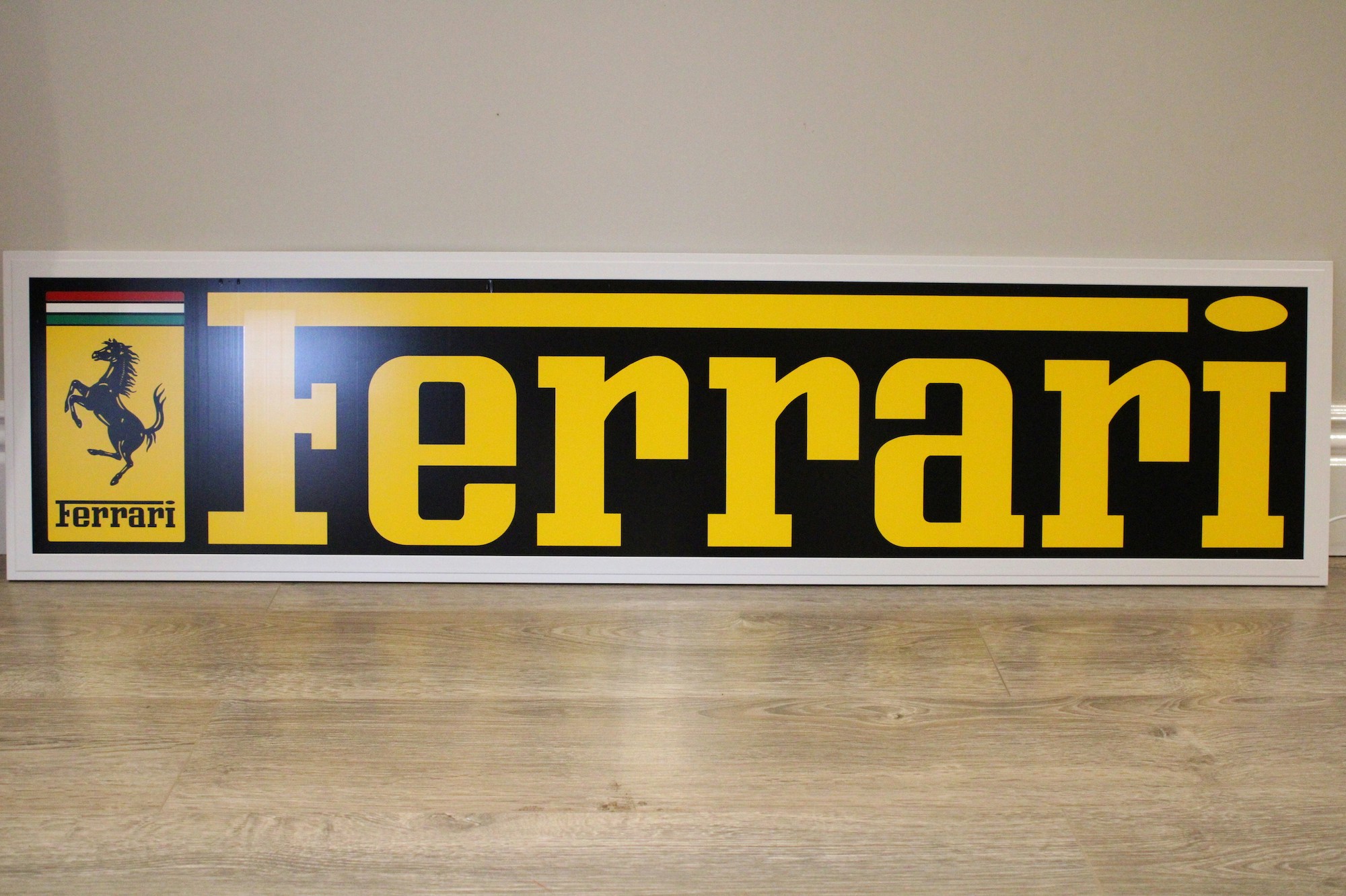 FERRARI ILLUMINATED SIGN