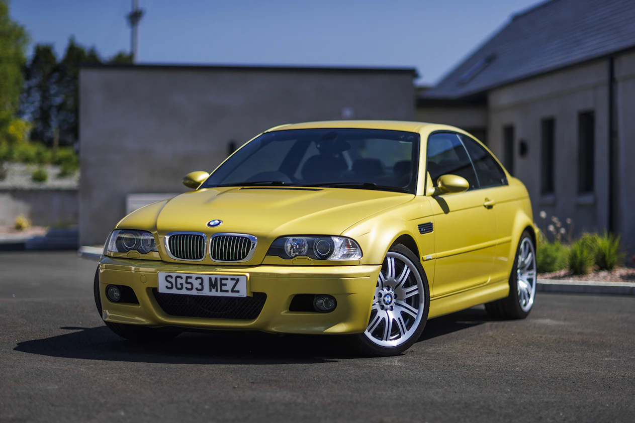 Gold Bmw M3
