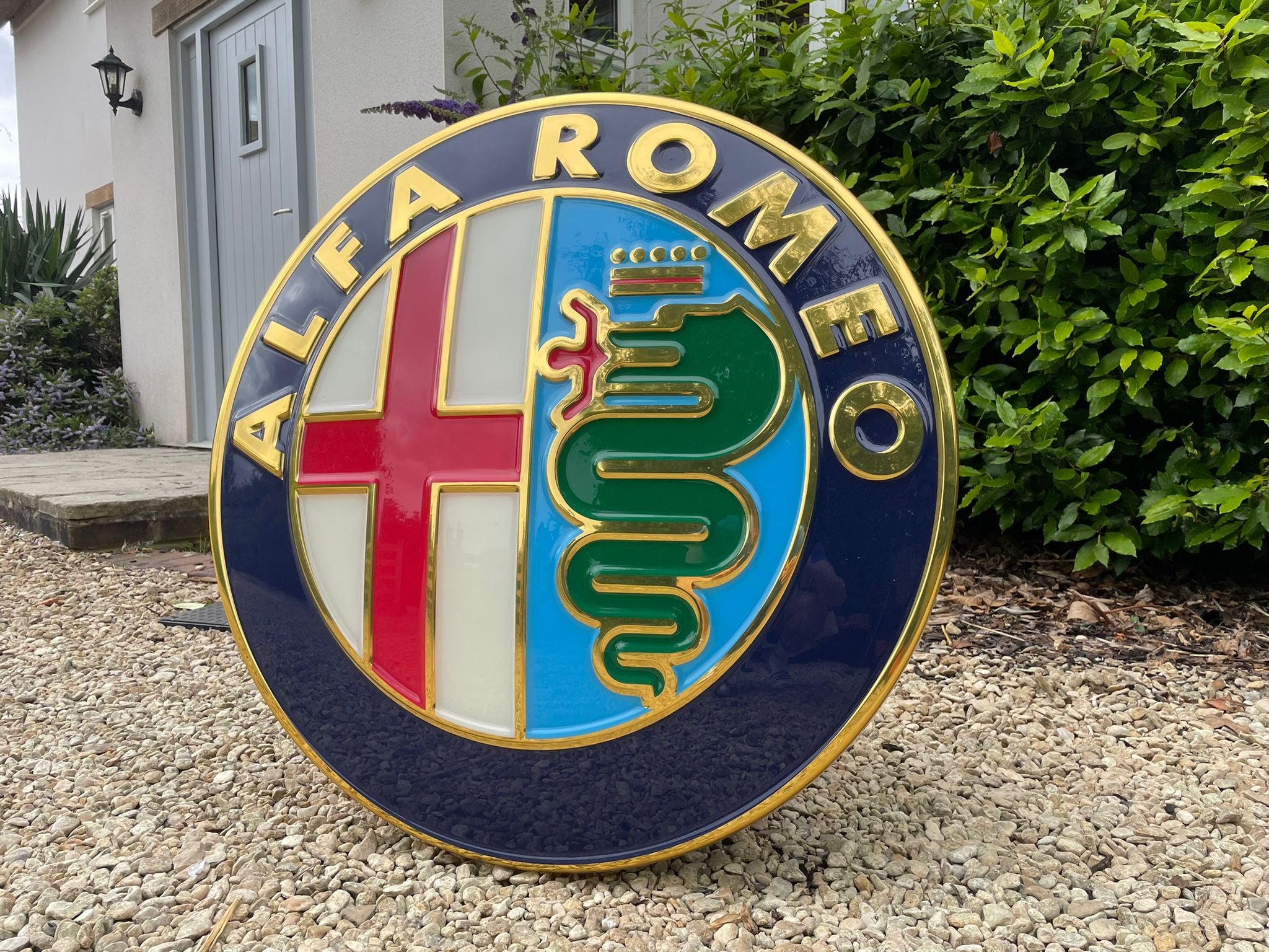 ALFA ROMEO ILLUMINATED SIGN