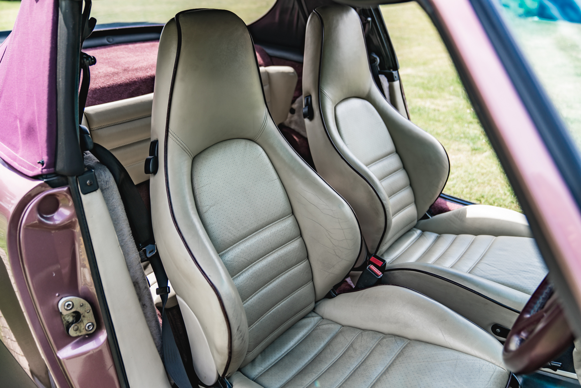 1989 PORSCHE 911 (930) TURBO CABRIOLET - 44,495 MILES