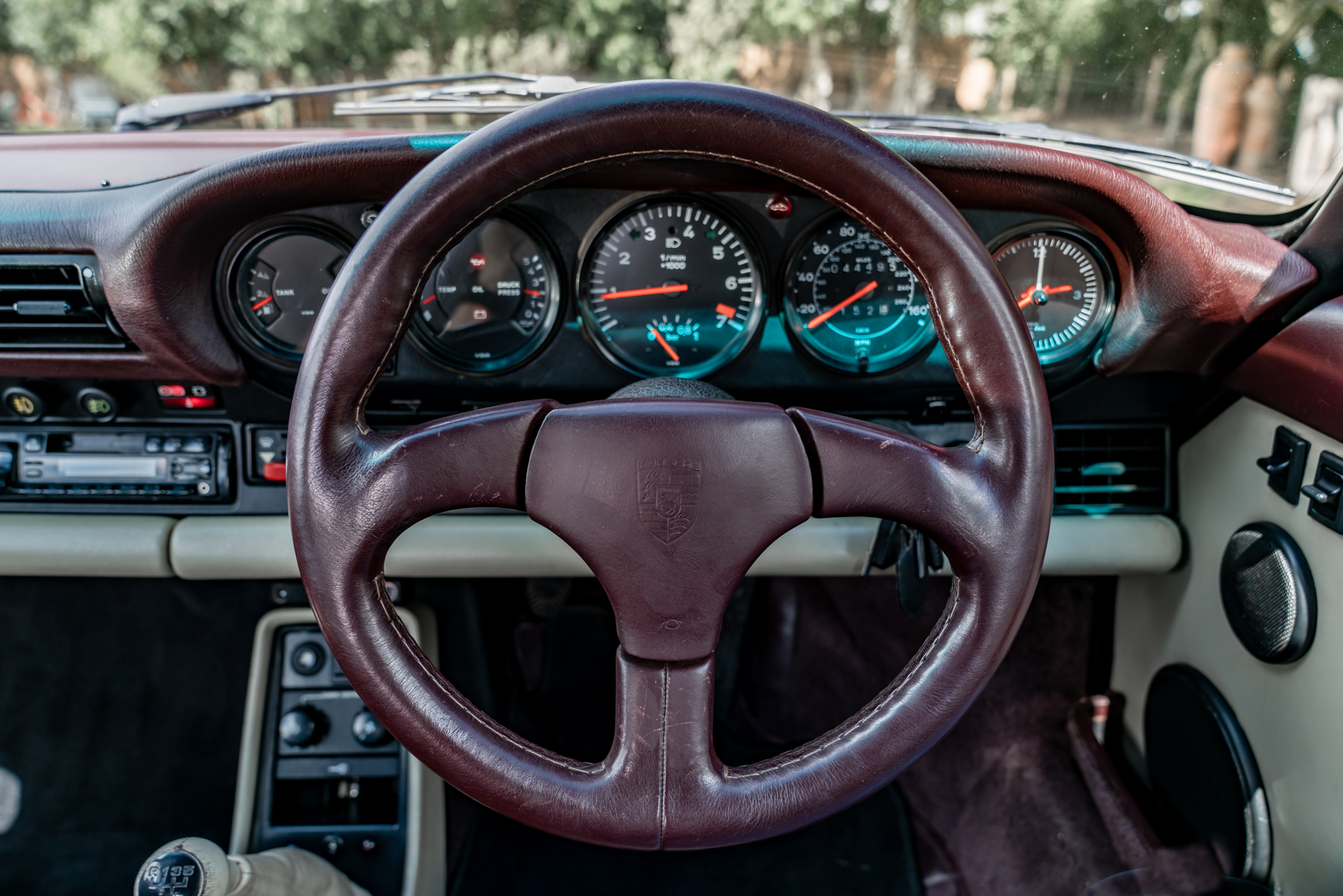 1989 PORSCHE 911 (930) TURBO CABRIOLET - 44,495 MILES