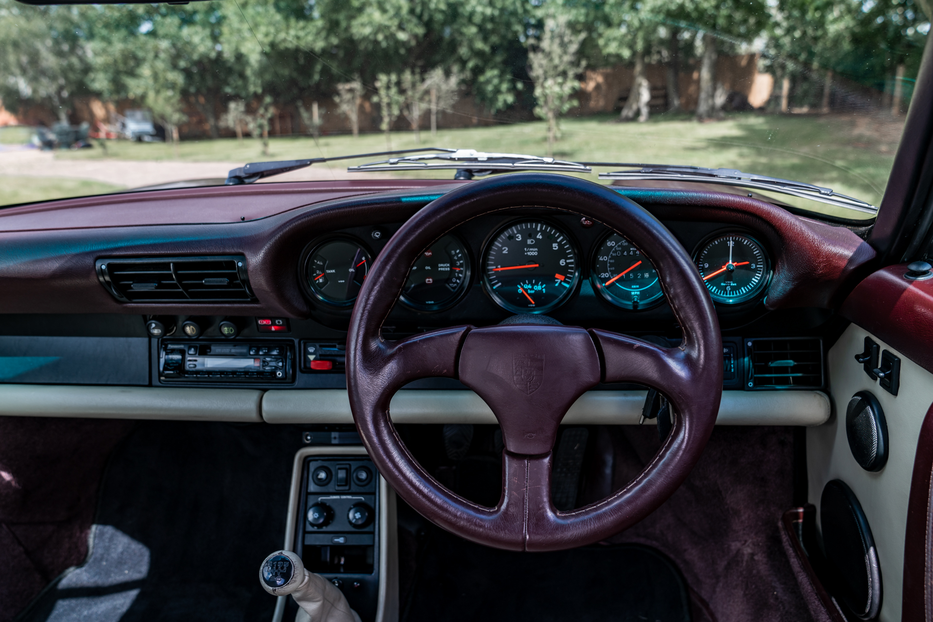 1989 PORSCHE 911 (930) TURBO CABRIOLET - 44,495 MILES