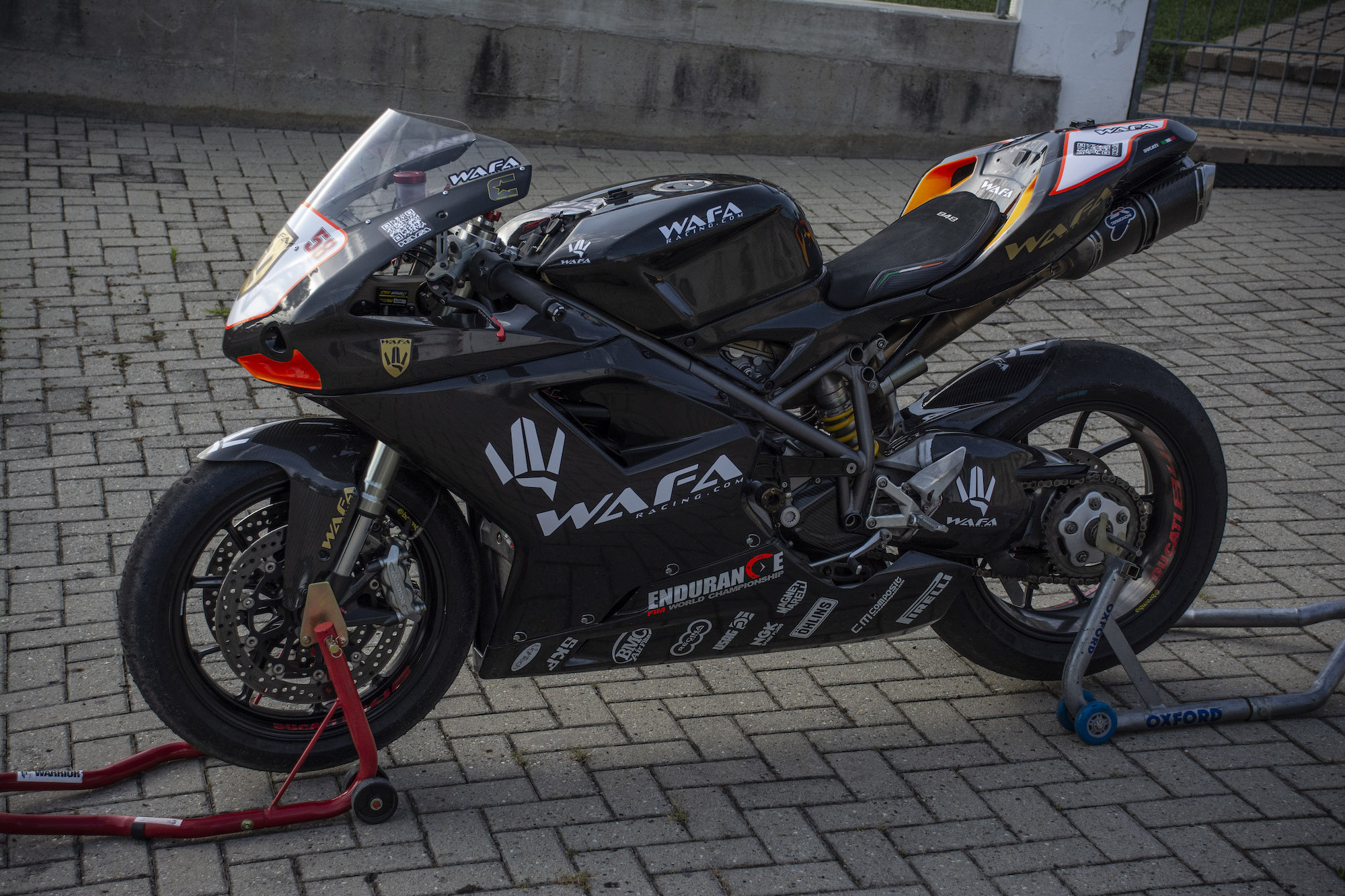 2010 DUCATI 848 TRACK BIKE