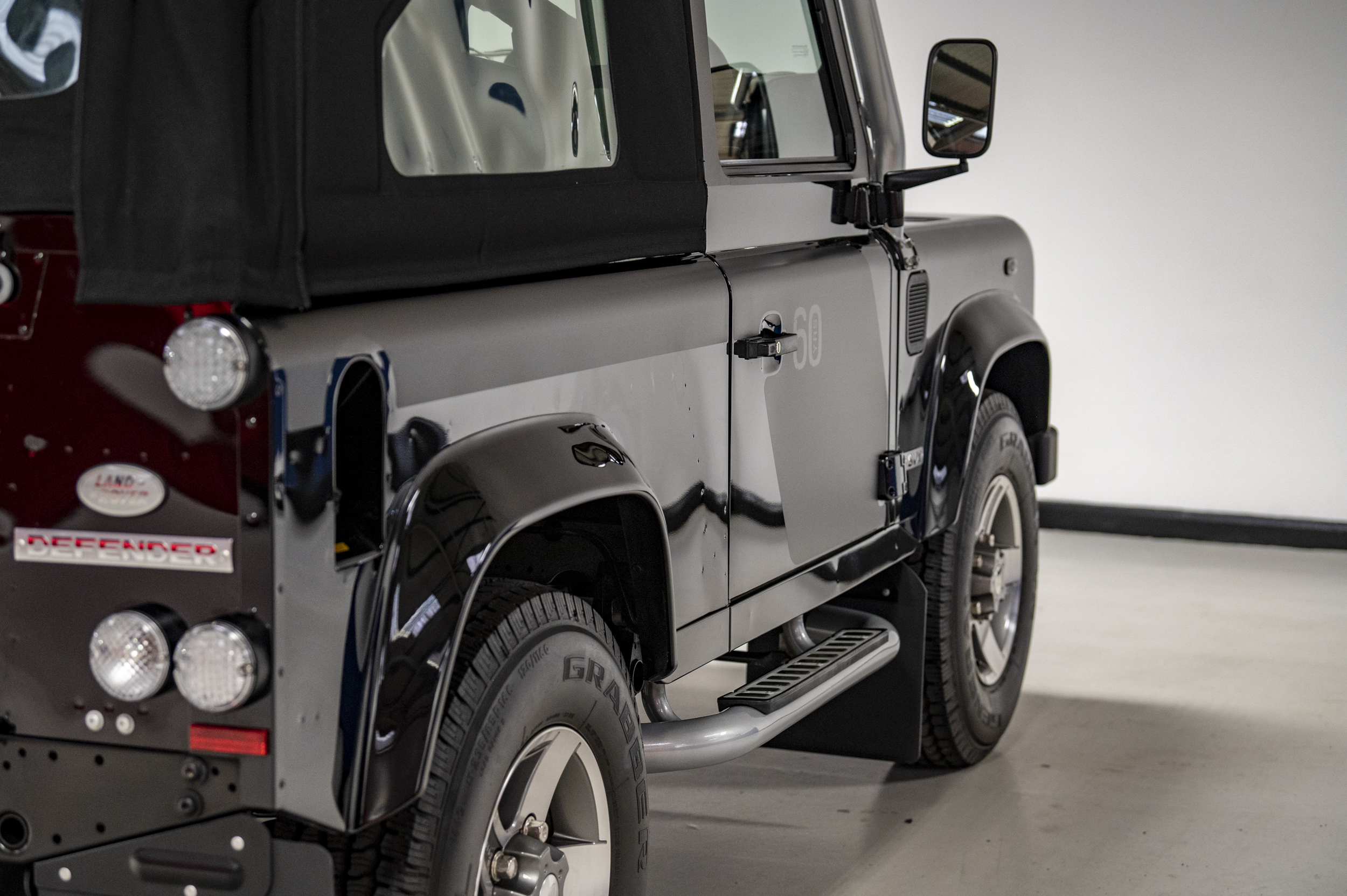 2009 LAND ROVER DEFENDER 90 SVX SOFT TOP - 1,085 MILES