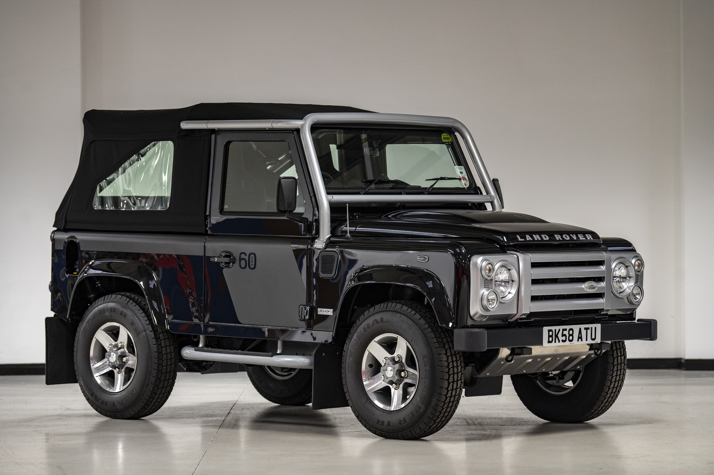 2009 LAND ROVER DEFENDER 90 SVX SOFT TOP - 1,085 MILES