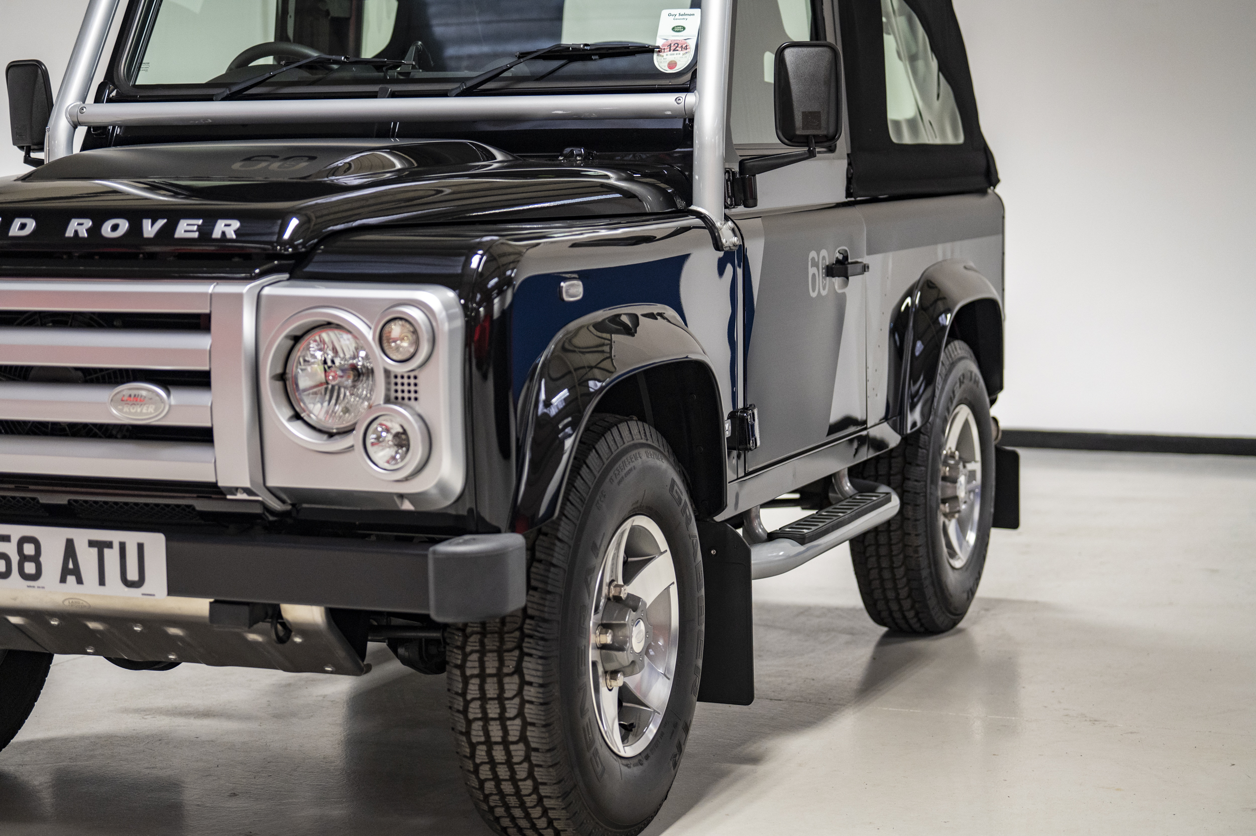 2009 LAND ROVER DEFENDER 90 SVX SOFT TOP - 1,085 MILES