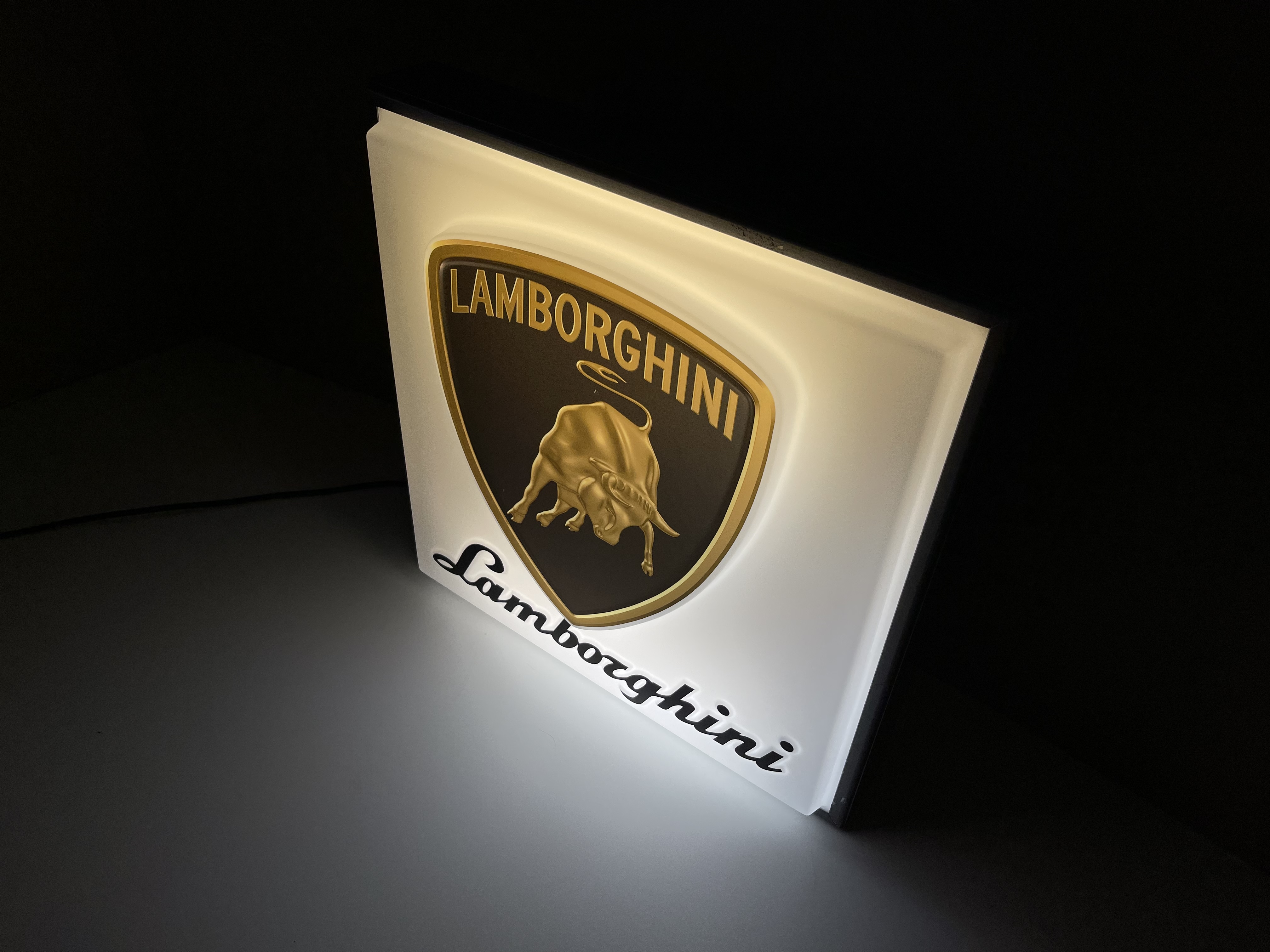 LAMBORGHINI ILLUMINATED SIGN